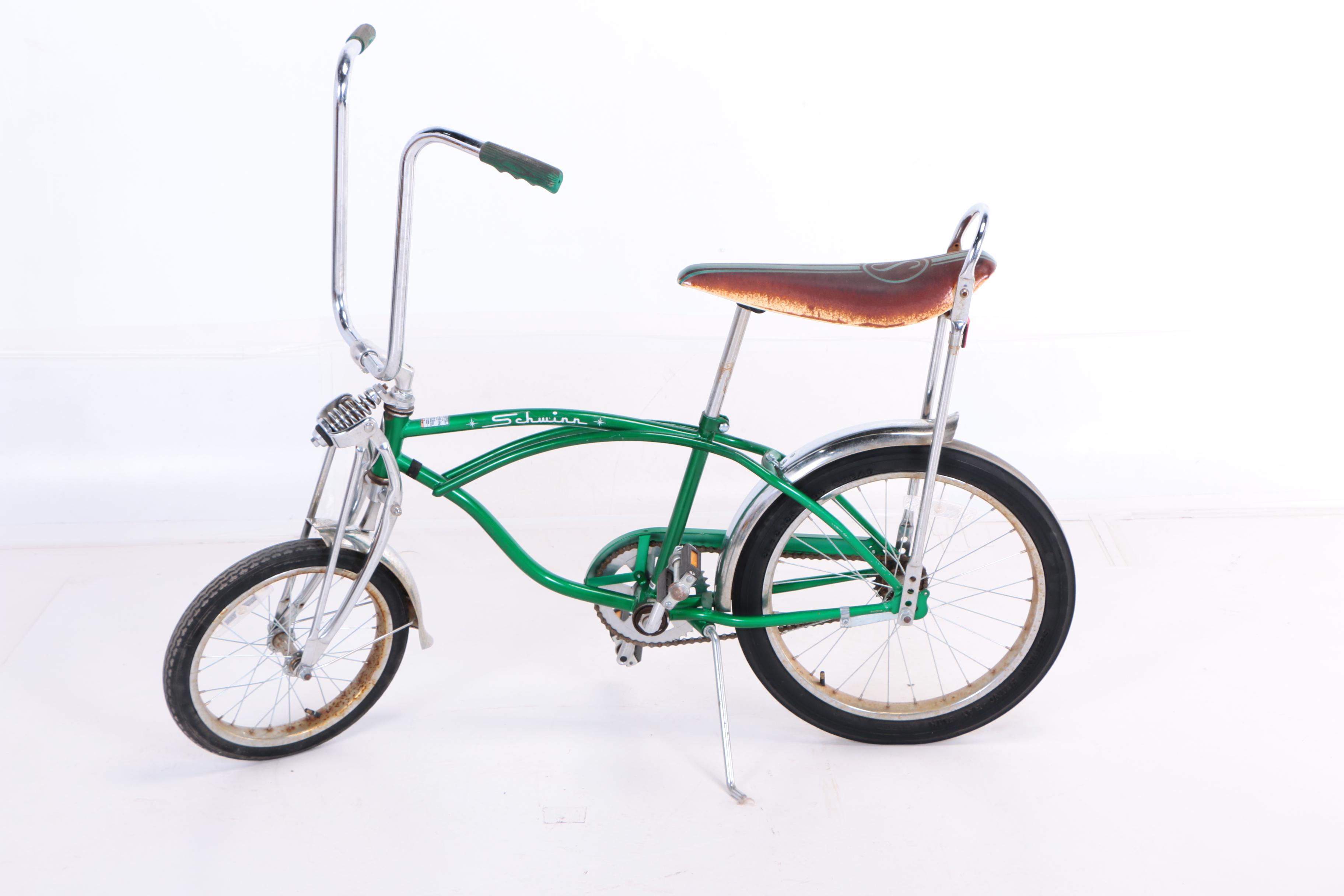 2007 Reproduction Green Schwinn "Sting-Ray" Bicycle | EBTH