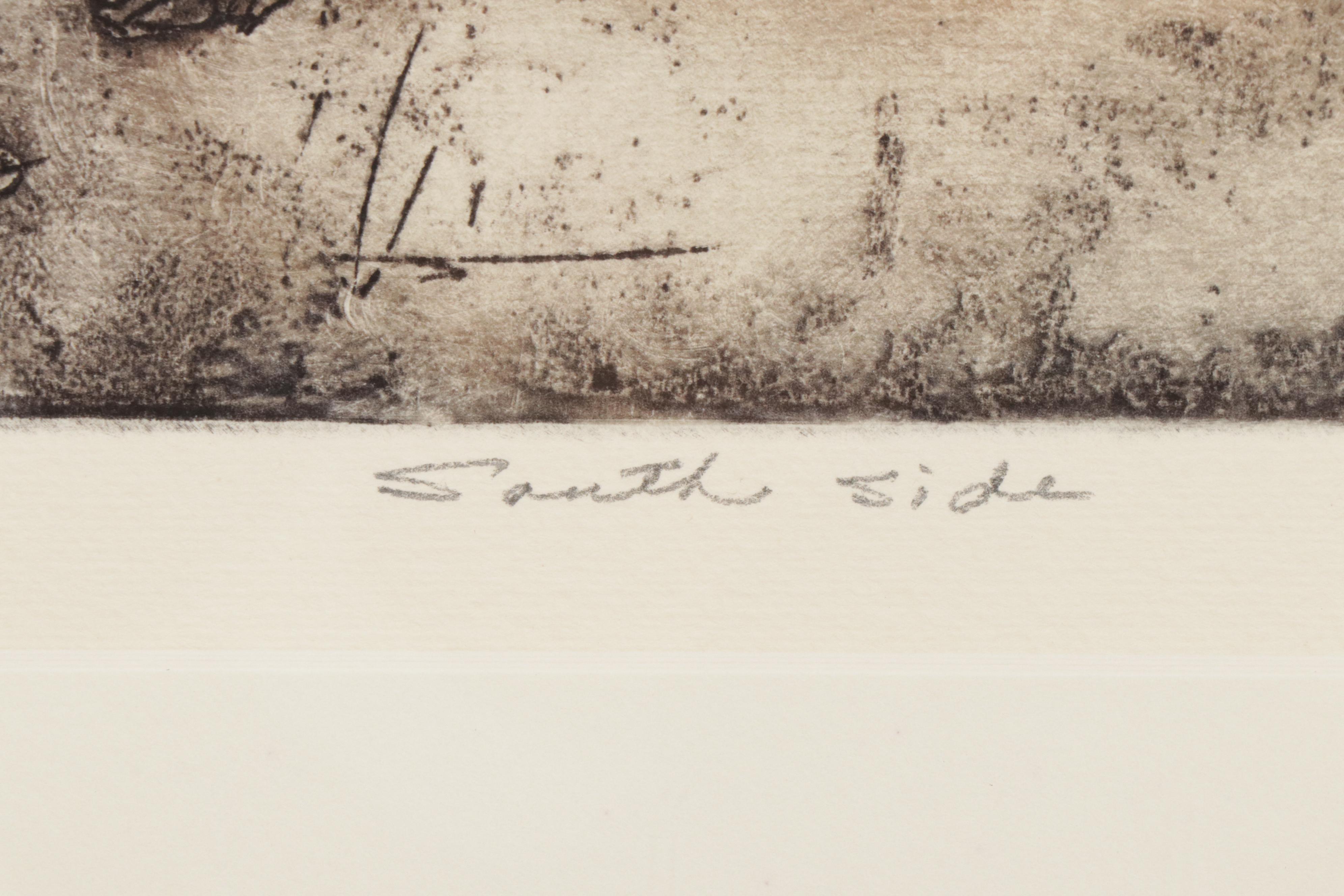 Susan Dysinger Aquatint Etching "South Side" | EBTH