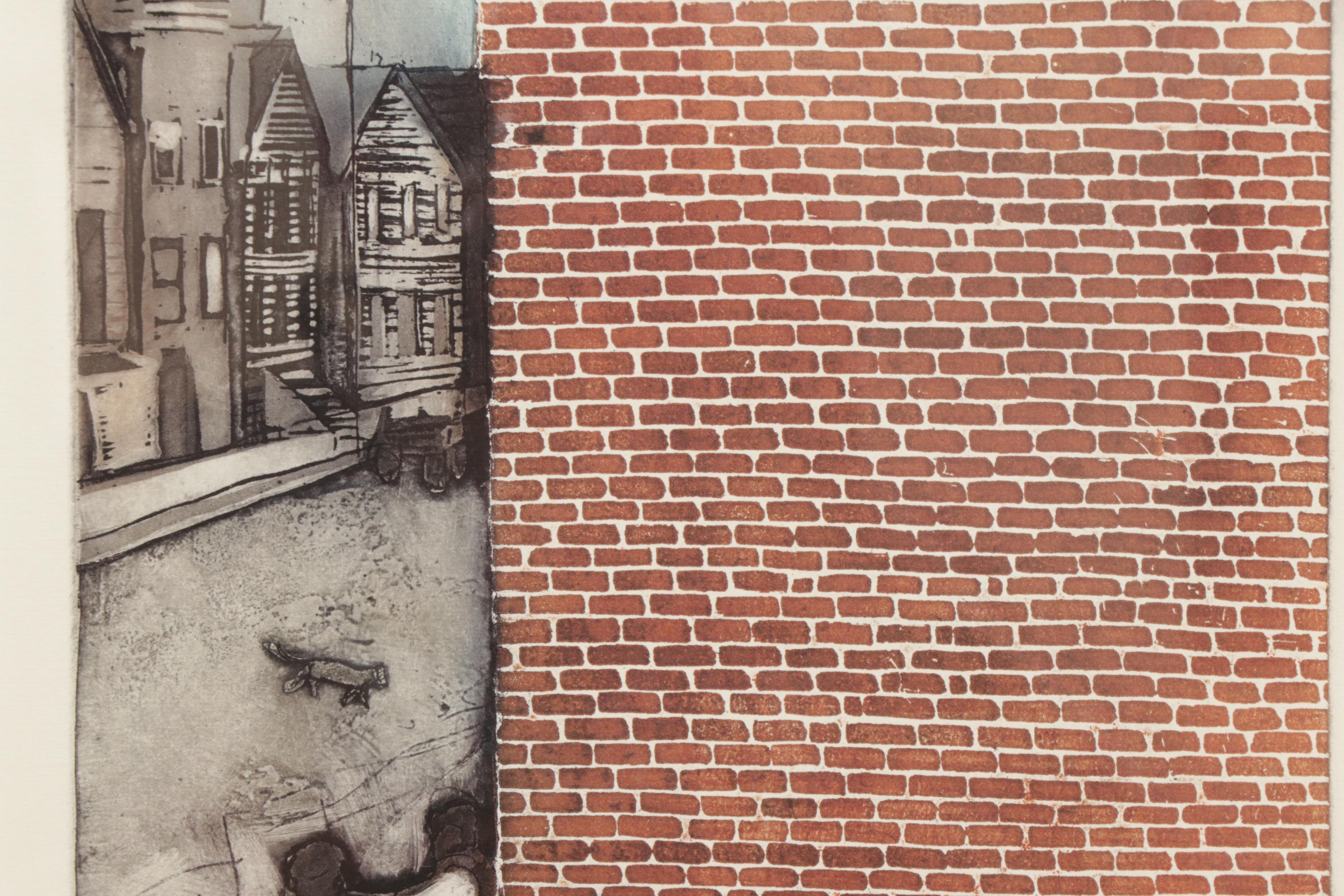 Susan Dysinger Aquatint Etching "South Side" | EBTH