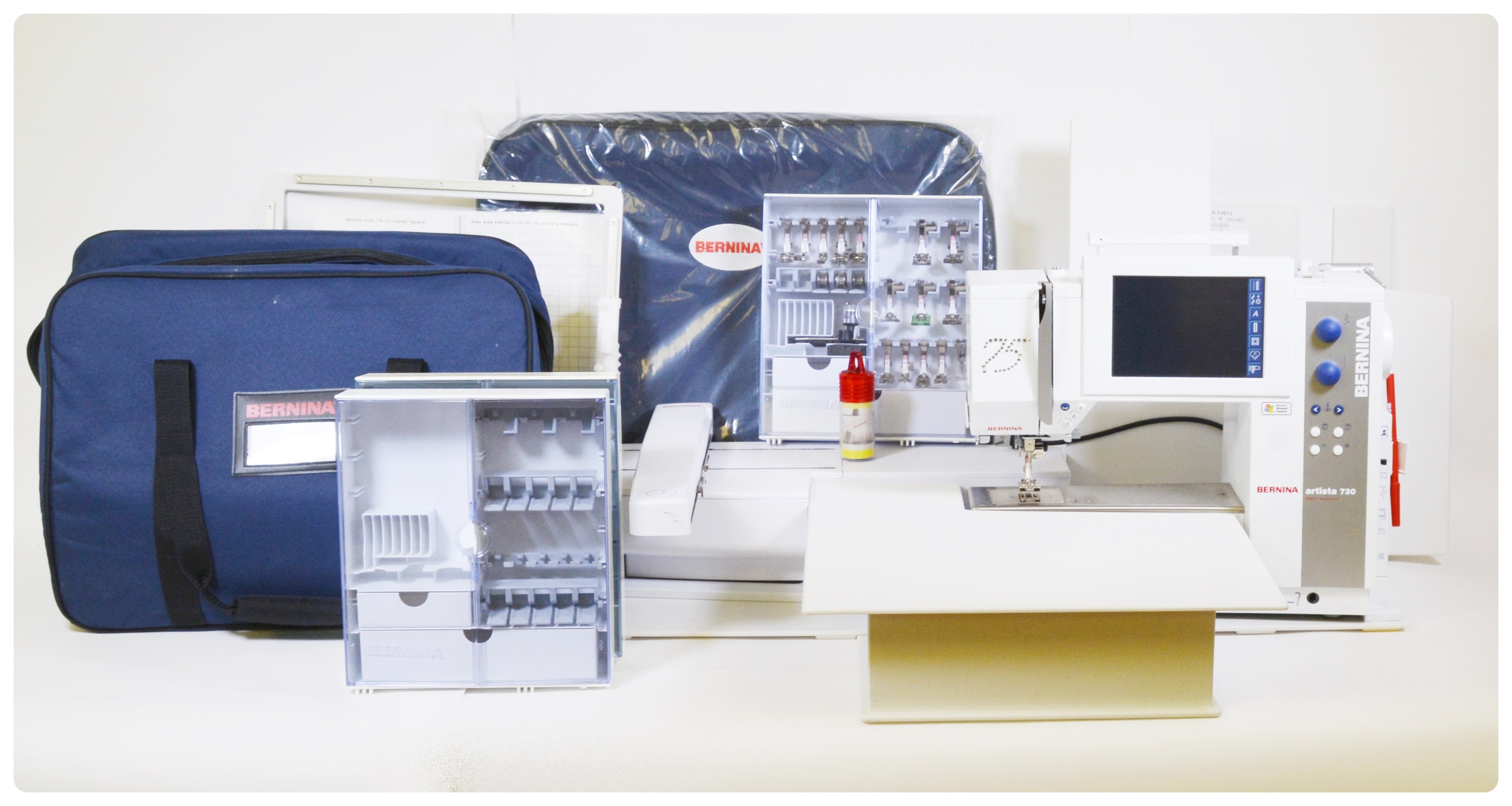 Bernina Artista 730E 75th Anniversary Edition Sewing and Embroidery ...