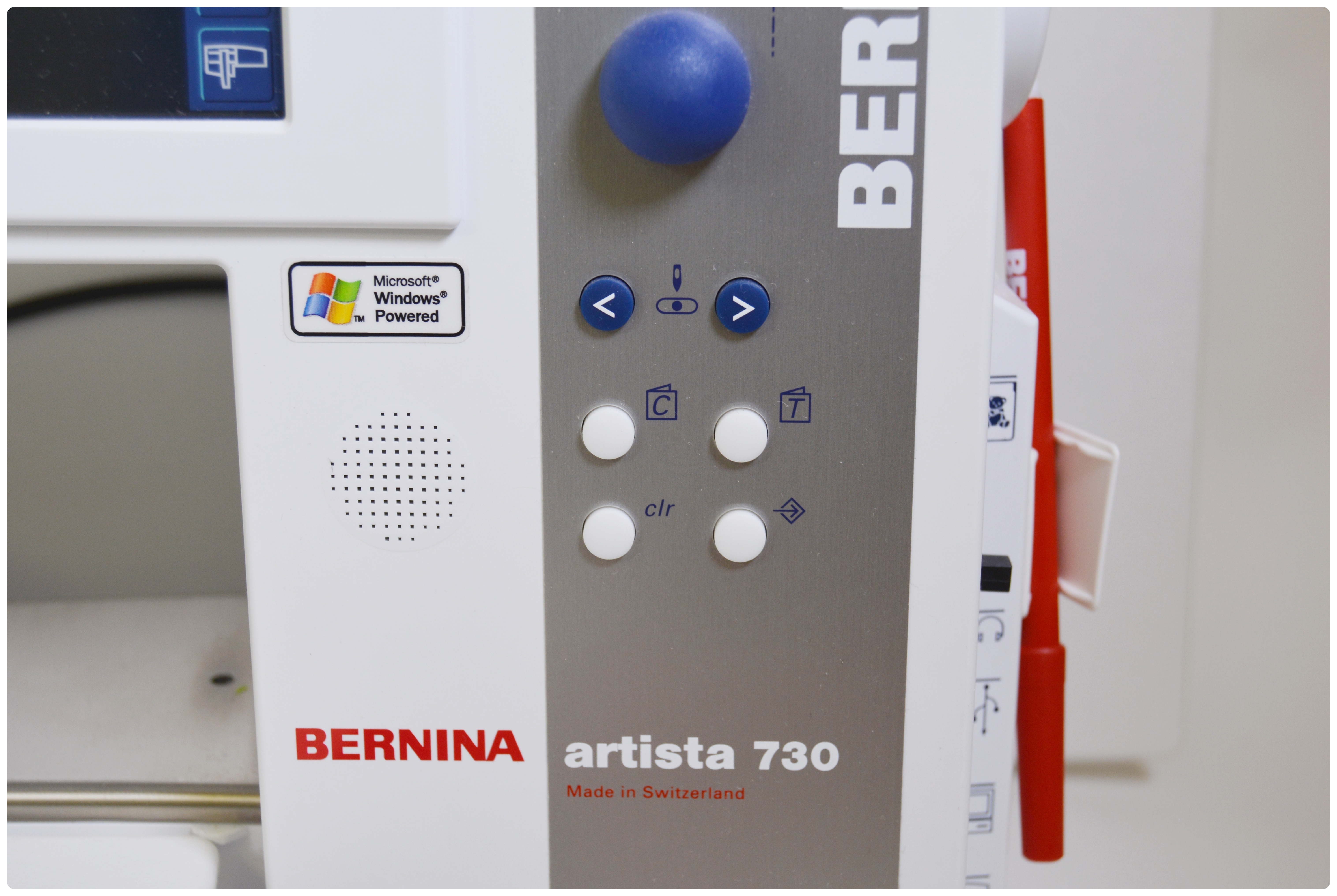 Bernina Artista 730E 75th Anniversary Edition Sewing and Embroidery ...