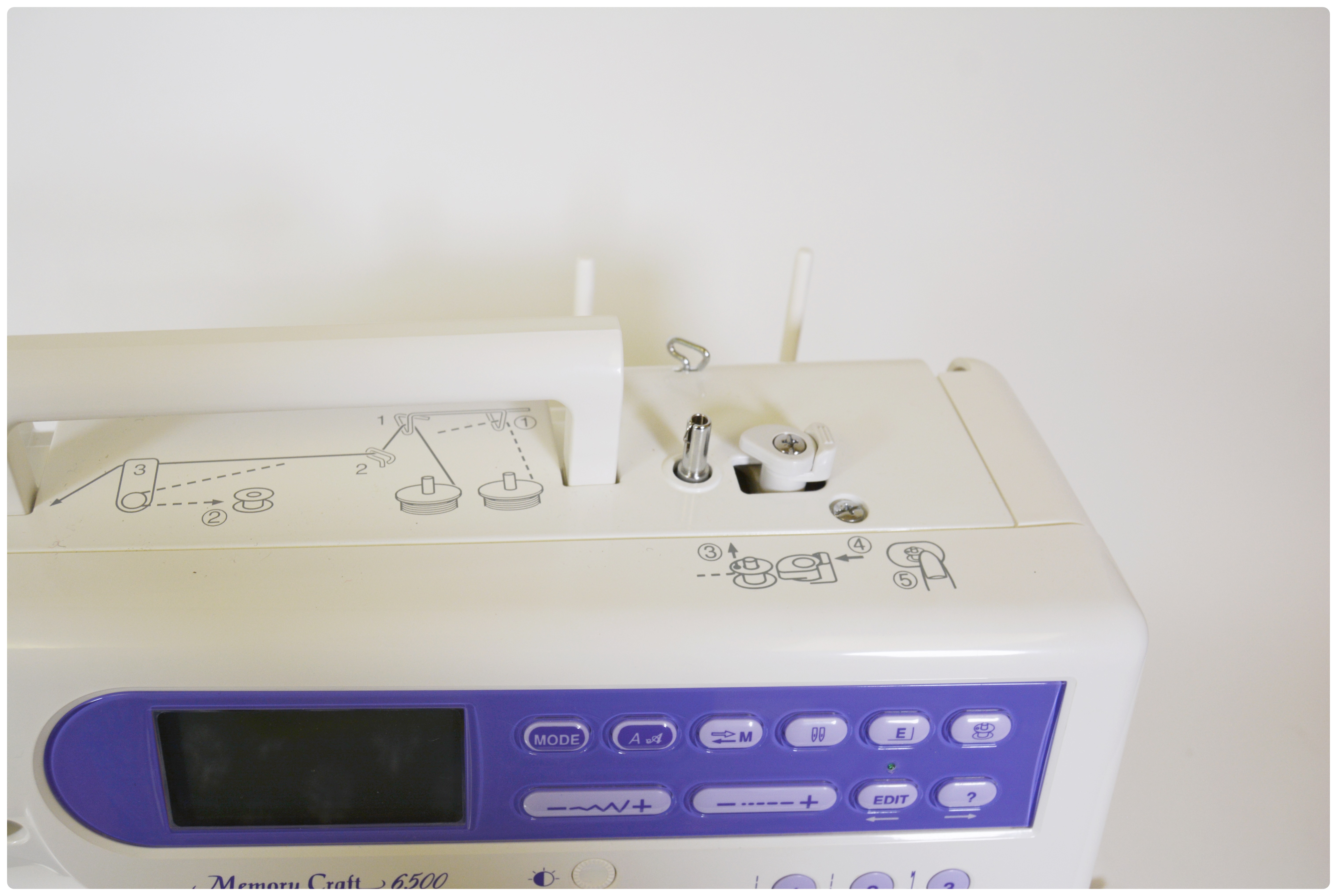 Janome Memory Craft 6500 Professional Sewing Machine and Extension ...