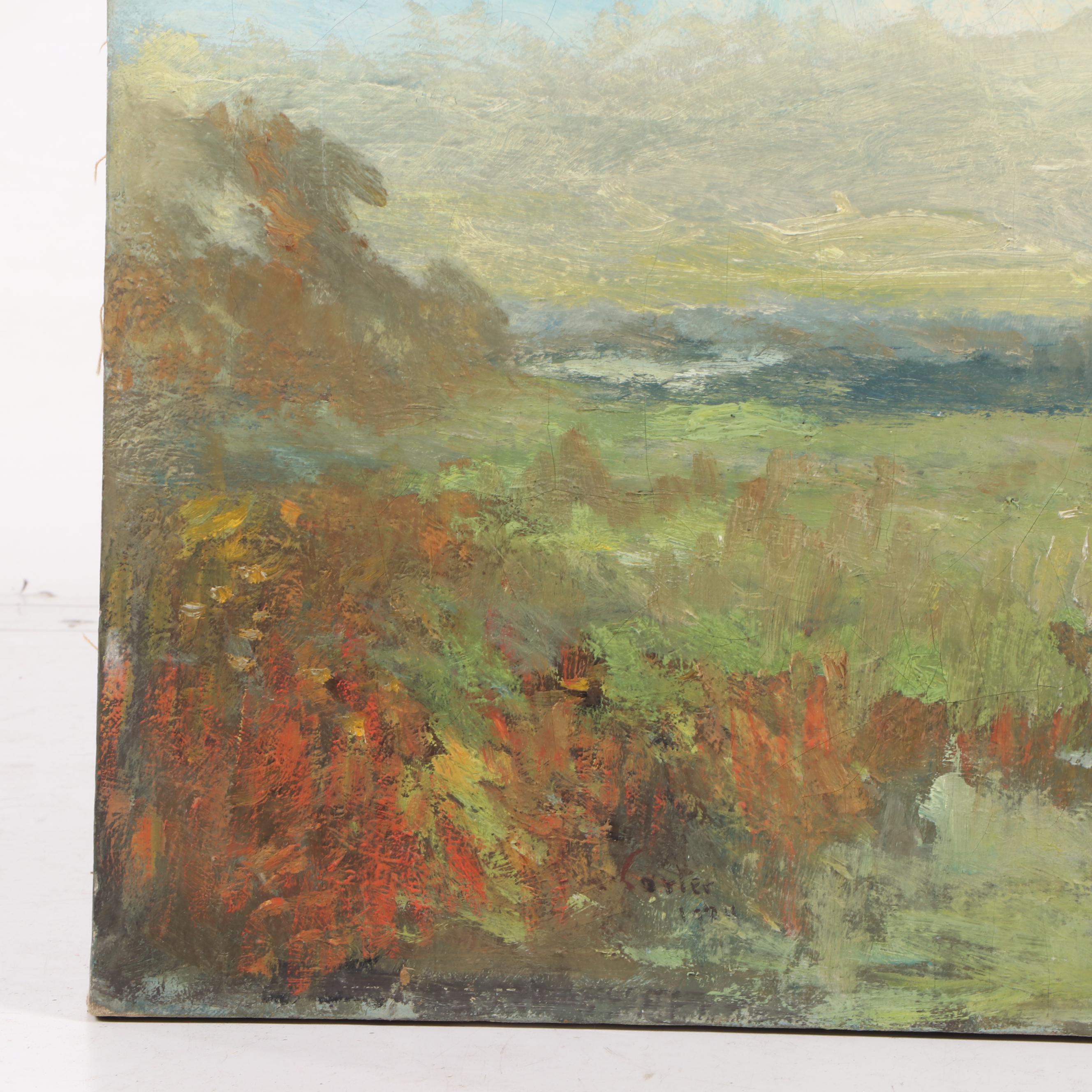 Fernando Carter Landscape Oil Painting | EBTH