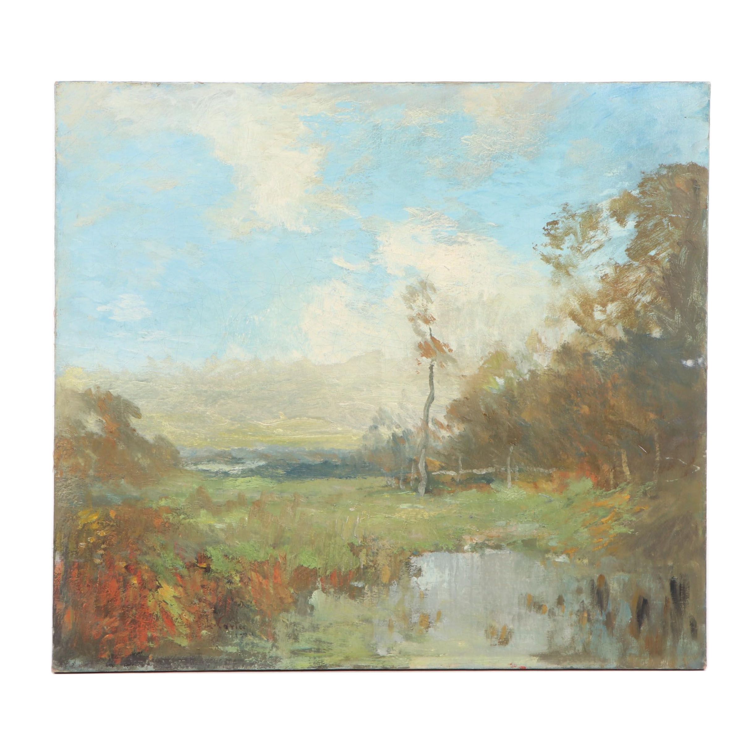 Fernando Carter Landscape Oil Painting | EBTH