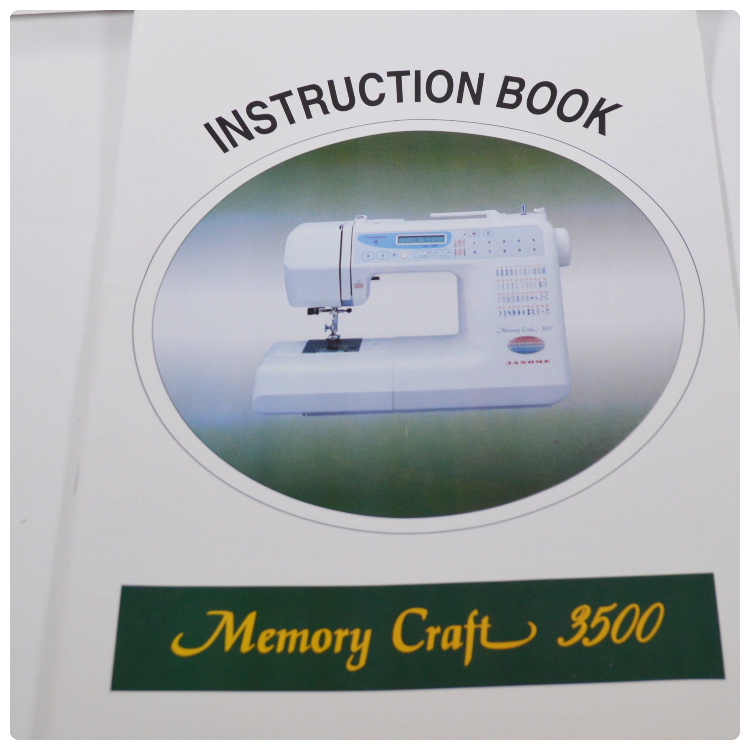 Janome Memory Craft 3500 Computerized Sewing Machine | EBTH