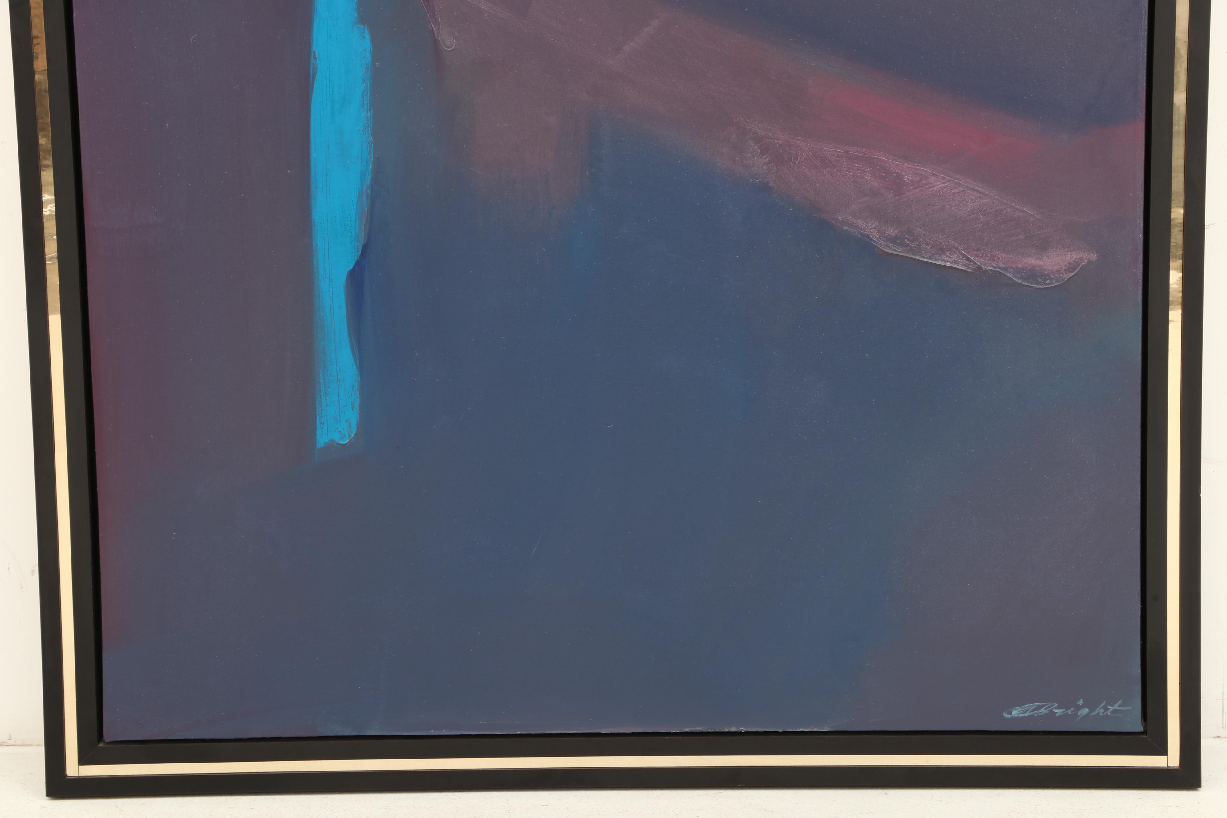 Alfred L. Bright Abstract Oil Painting | EBTH