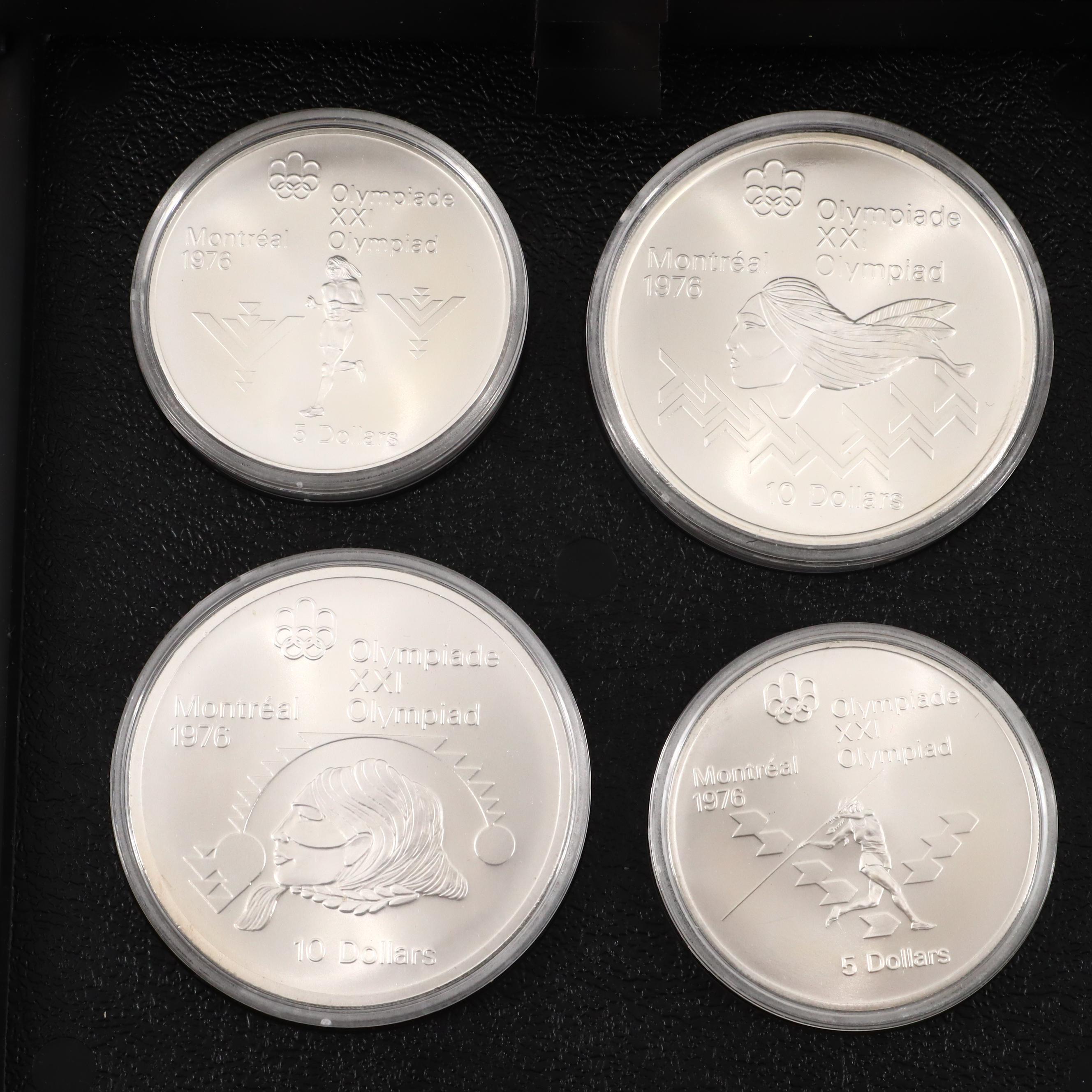 Collection of Canadian Commemorative Olympic Silver Coins | EBTH