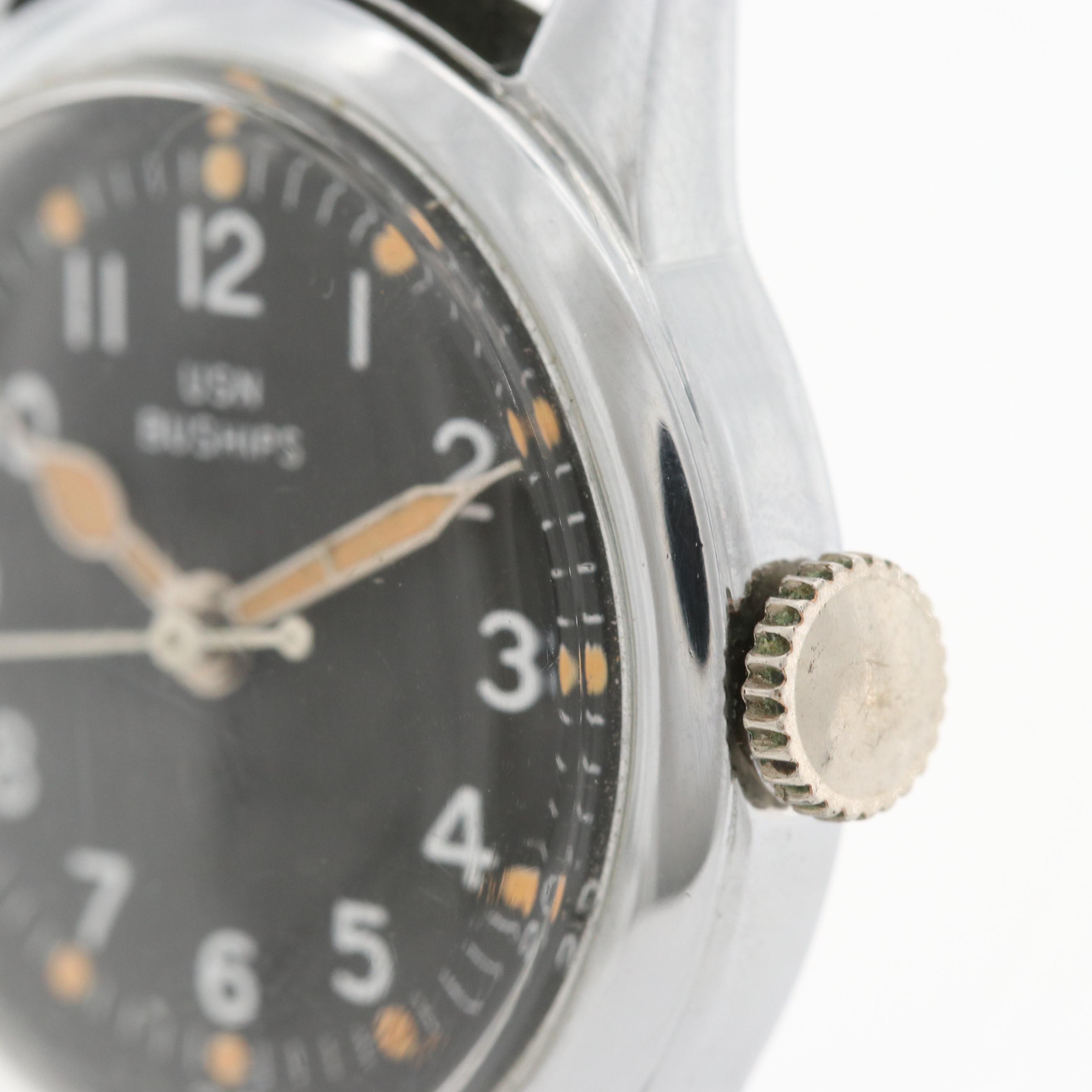 Vintage Hamilton USN Buships U.S. Military Wristwatch, Circa 1947 | EBTH