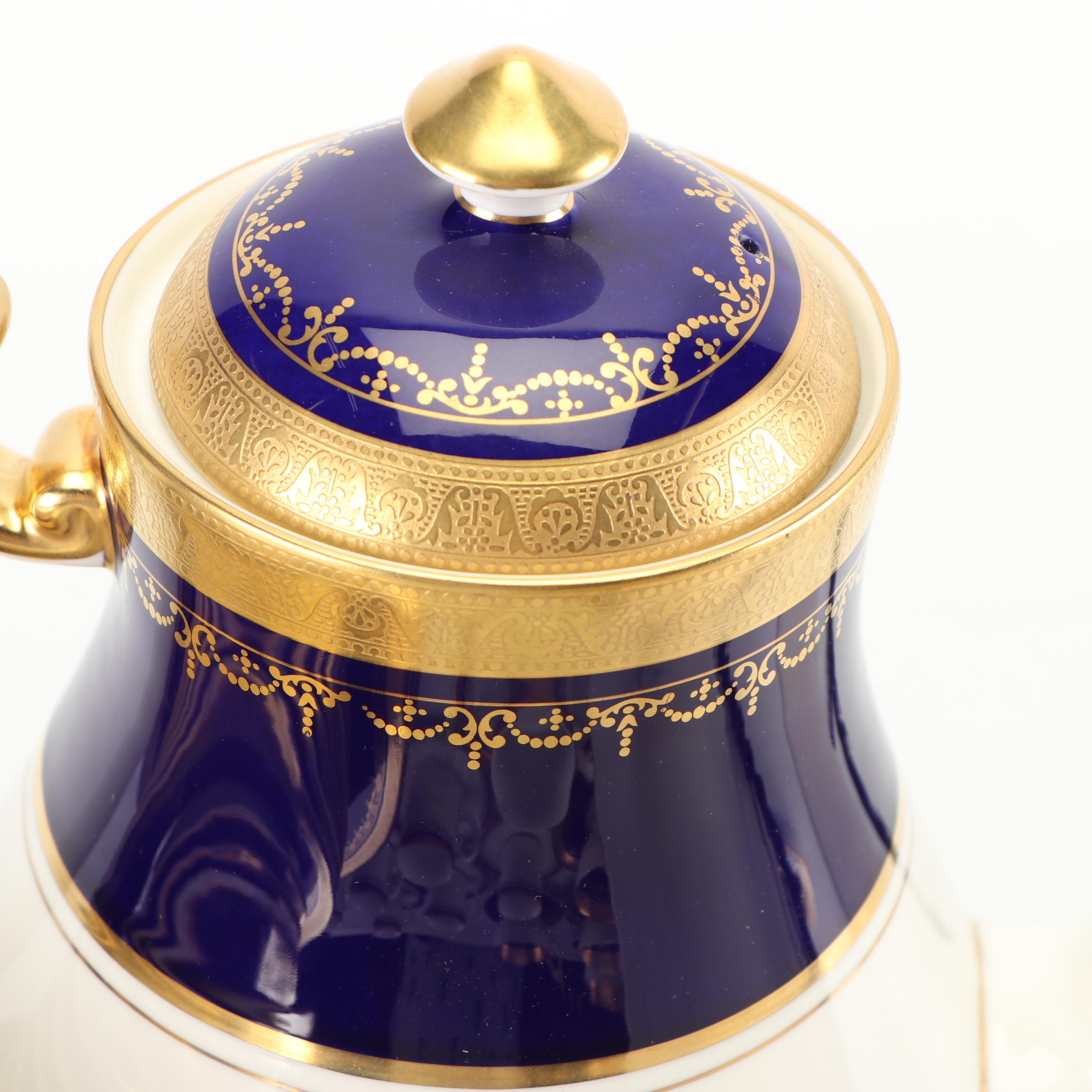 Aynsley "Georgian Cobalt" Bone China Dinnerware | EBTH
