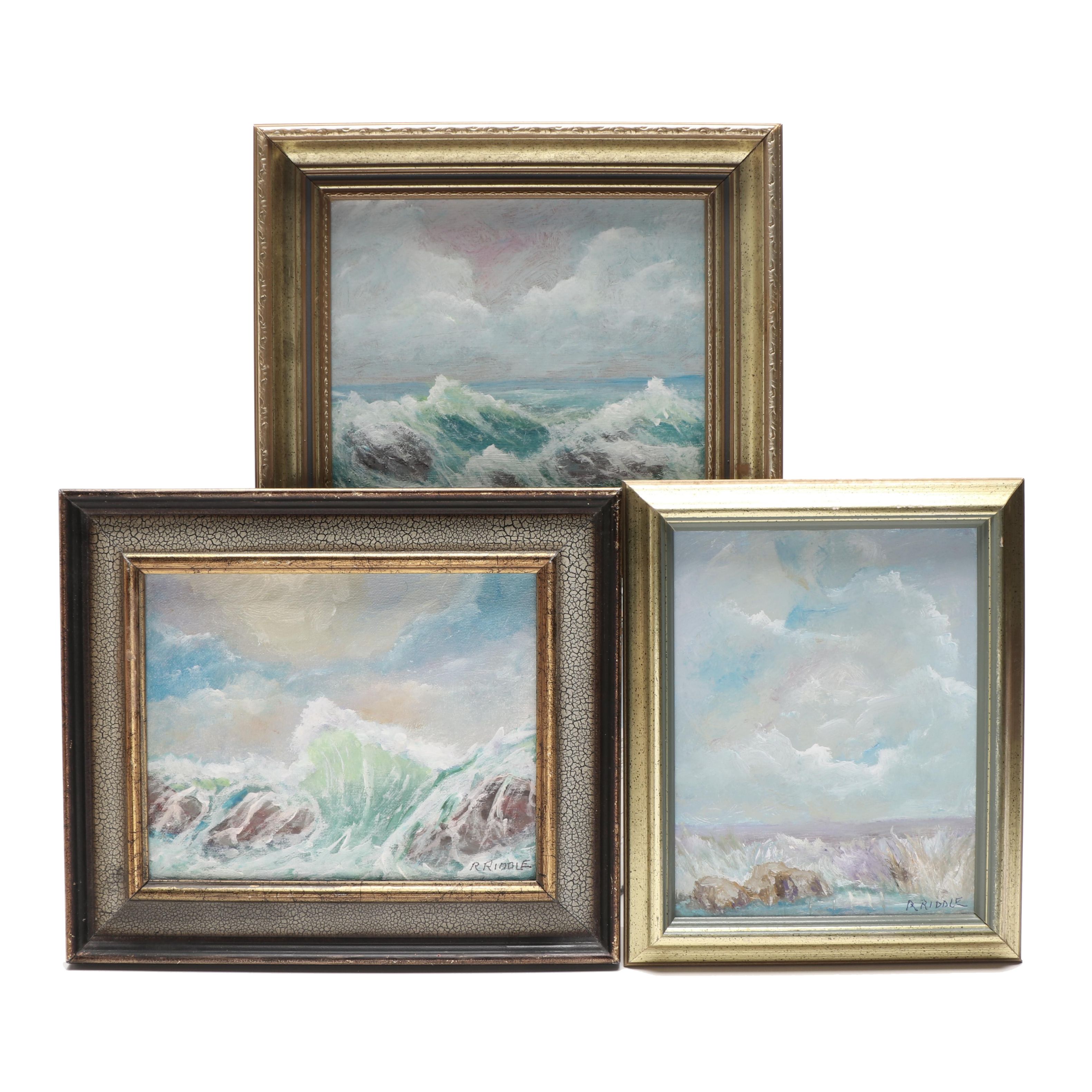 Robert Riddle Acrylic Paintings of Coastal Scenes | EBTH