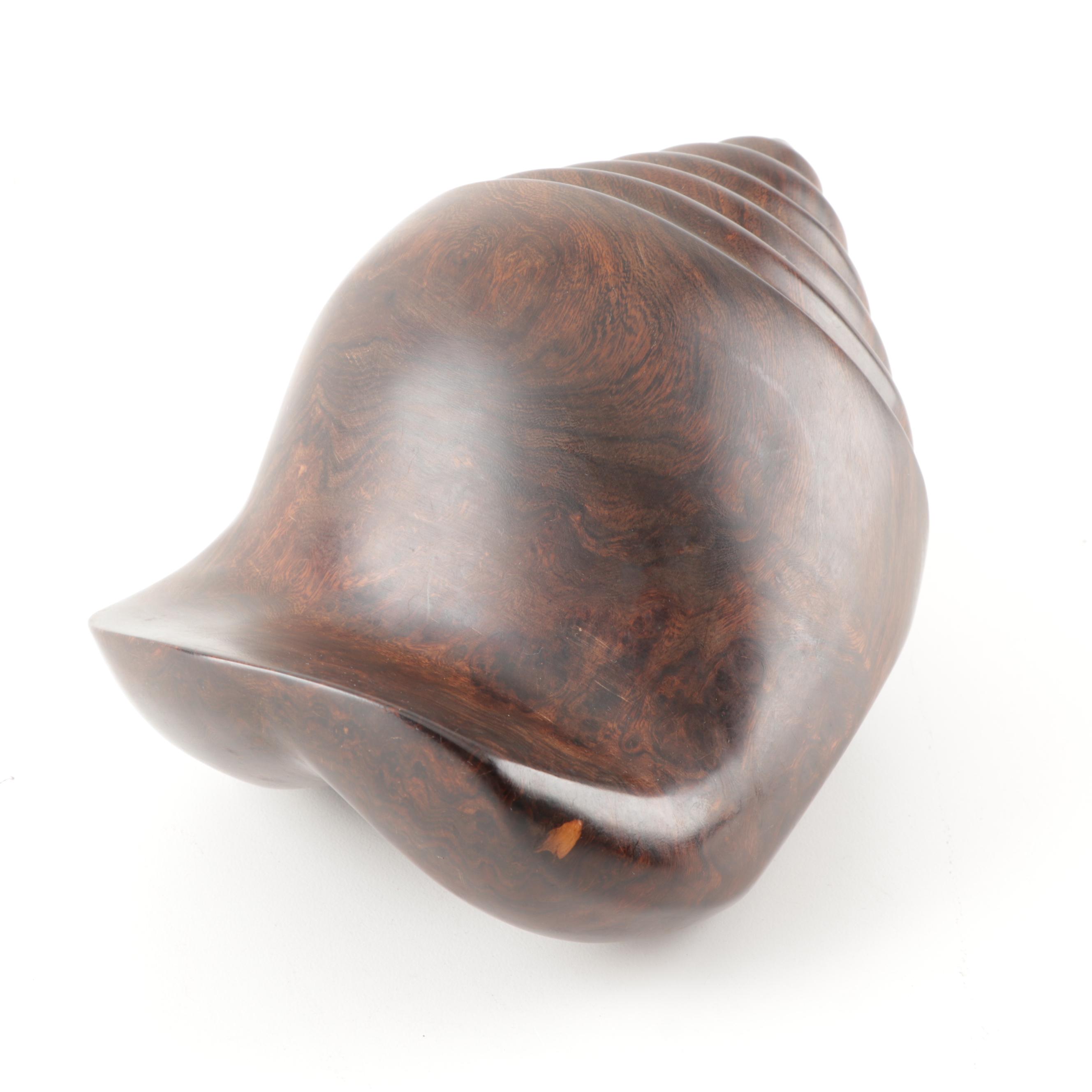 Hand Carved Sea Shell and Dolphin Sculptures | EBTH