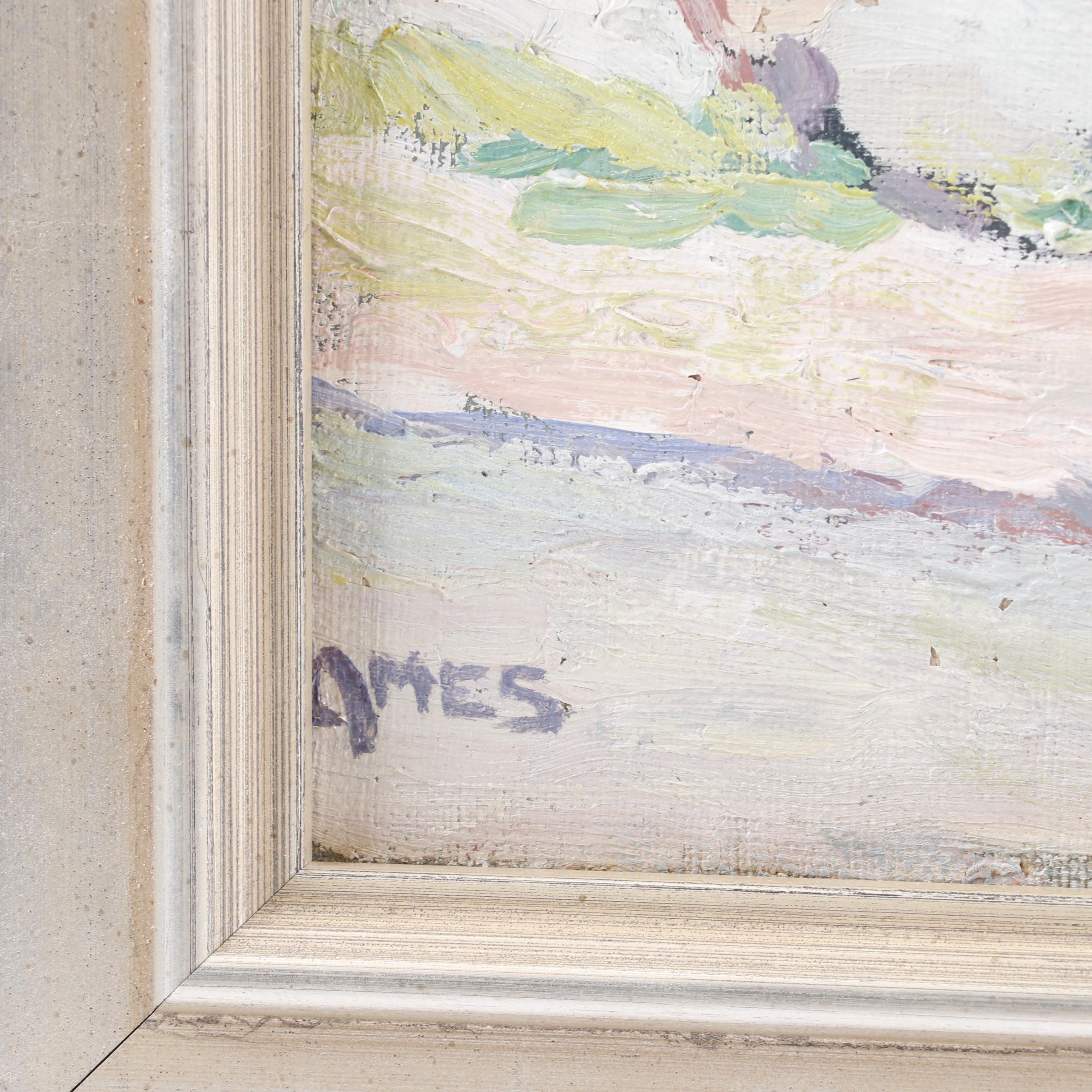 May Lydia Ames Impressionist Style Oil Painting | EBTH