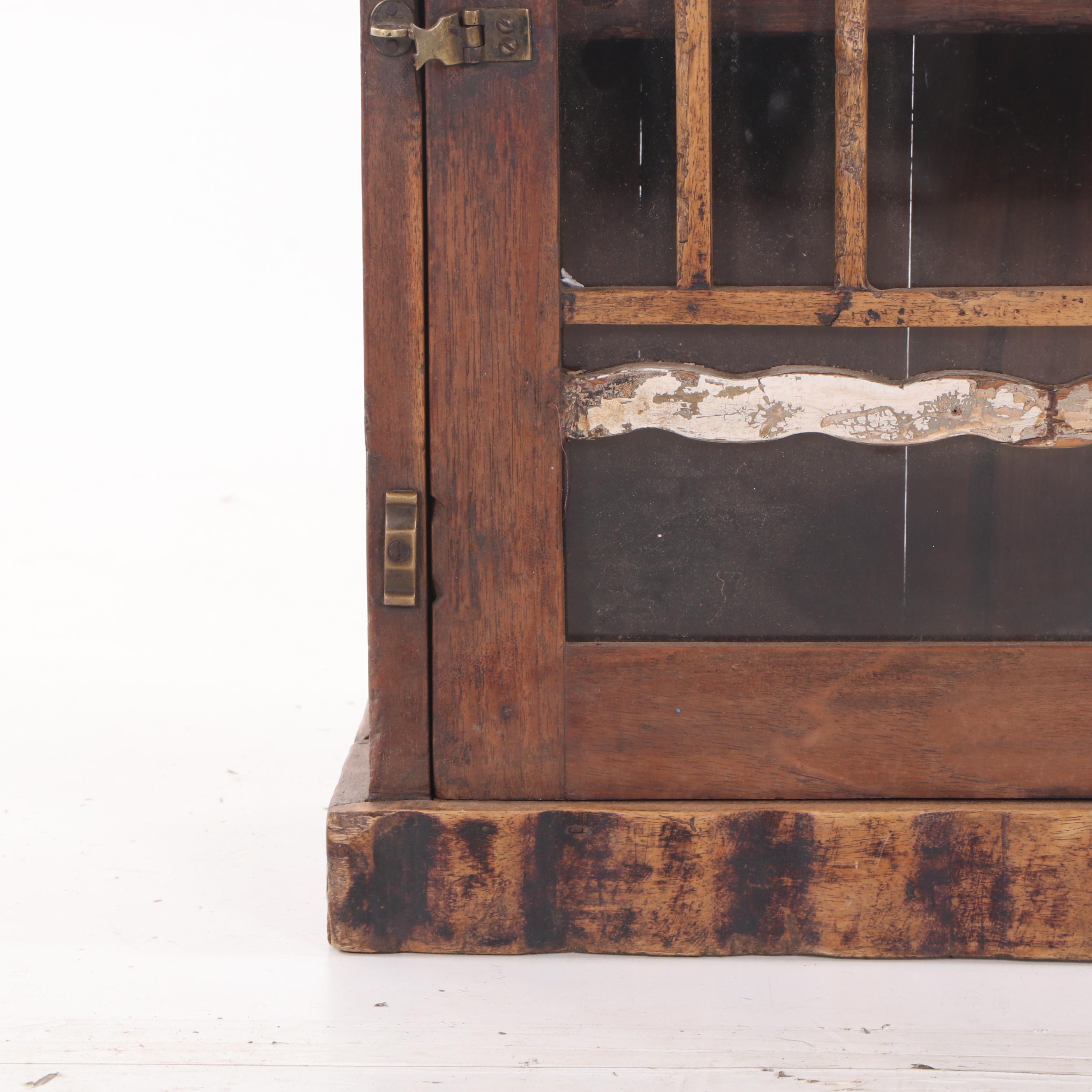 Rustic Wood Wall Mount Medicine Cabinet, Contemporary | EBTH