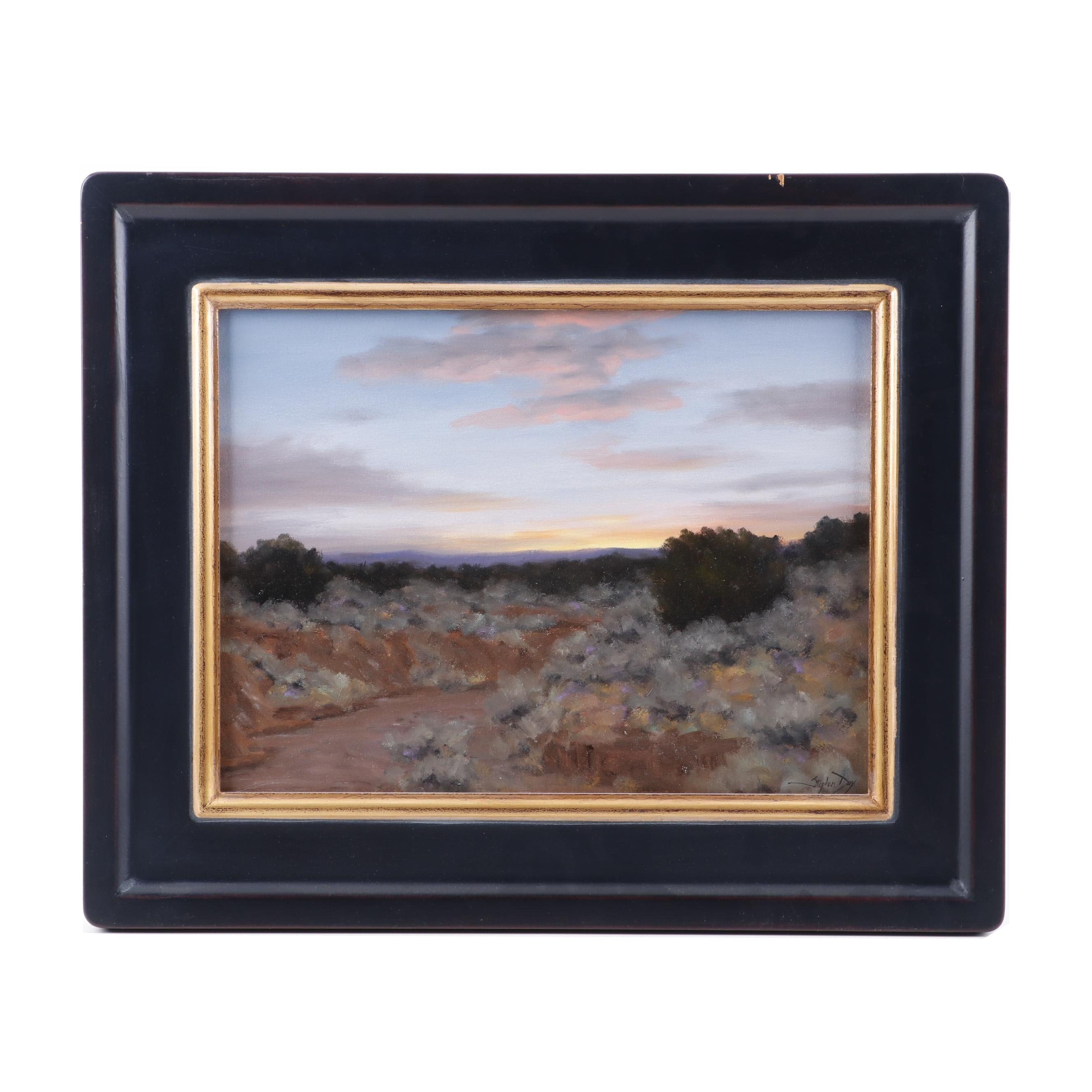Stephen Day Oil Painting "A Softness in the Evening Sky" | EBTH