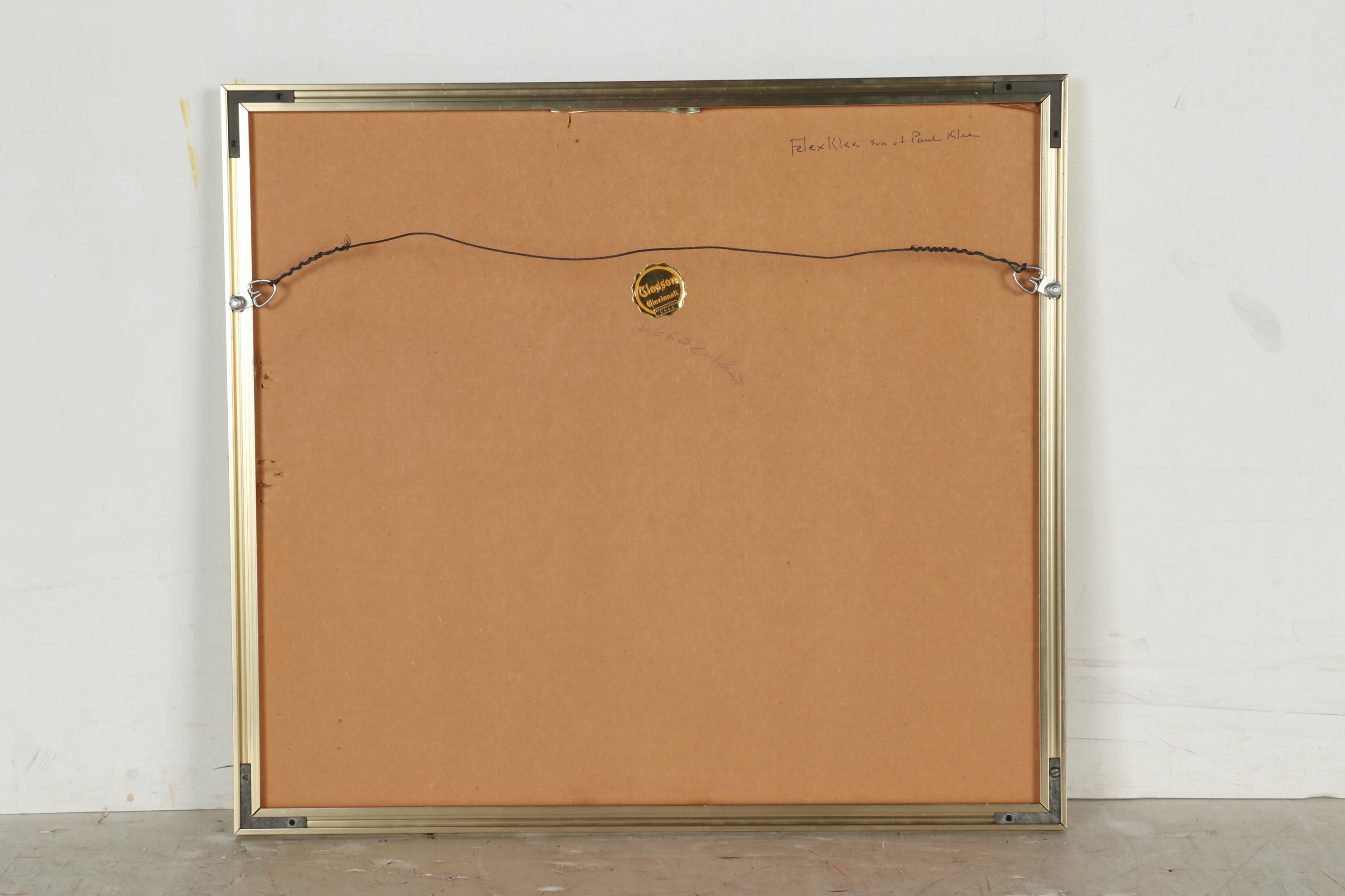 Felix Klee Abstract Watercolor Painting | EBTH