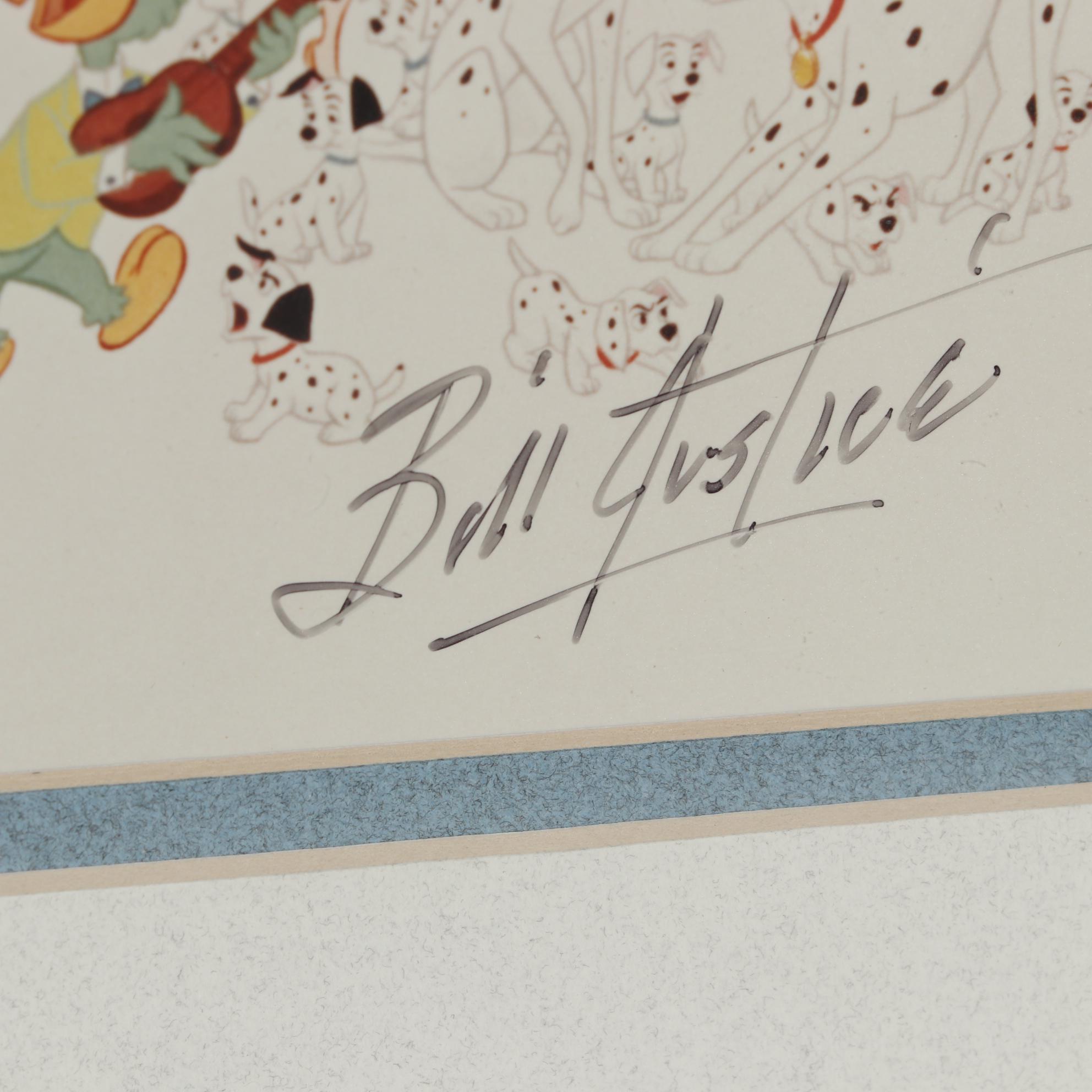 Bill Justice Signed Disney Offset Lithograph "50 Happy Years" | EBTH