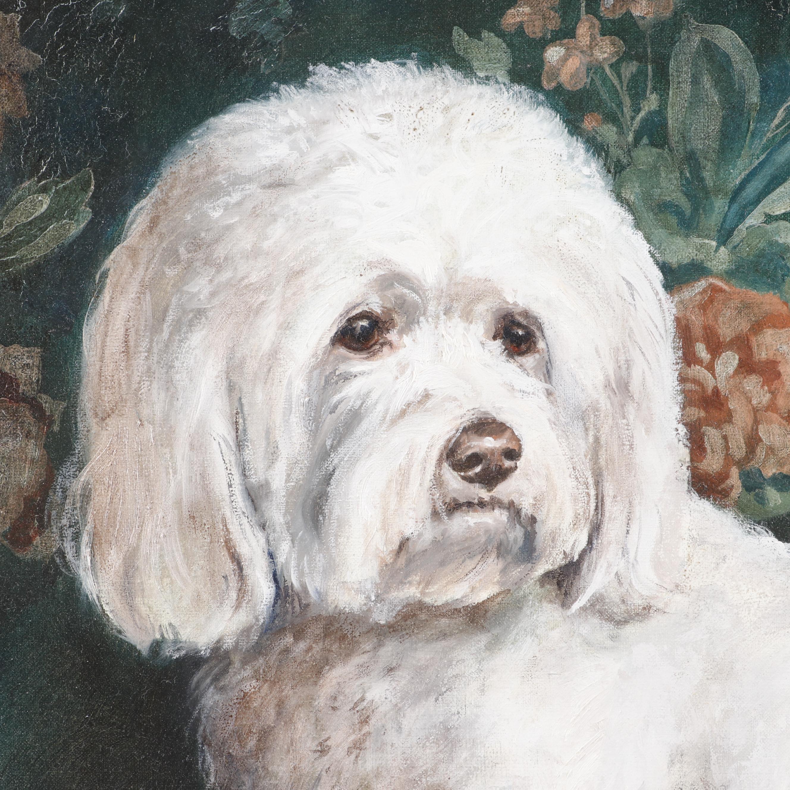 Alan Ellison Oil Painting of a Dog | EBTH