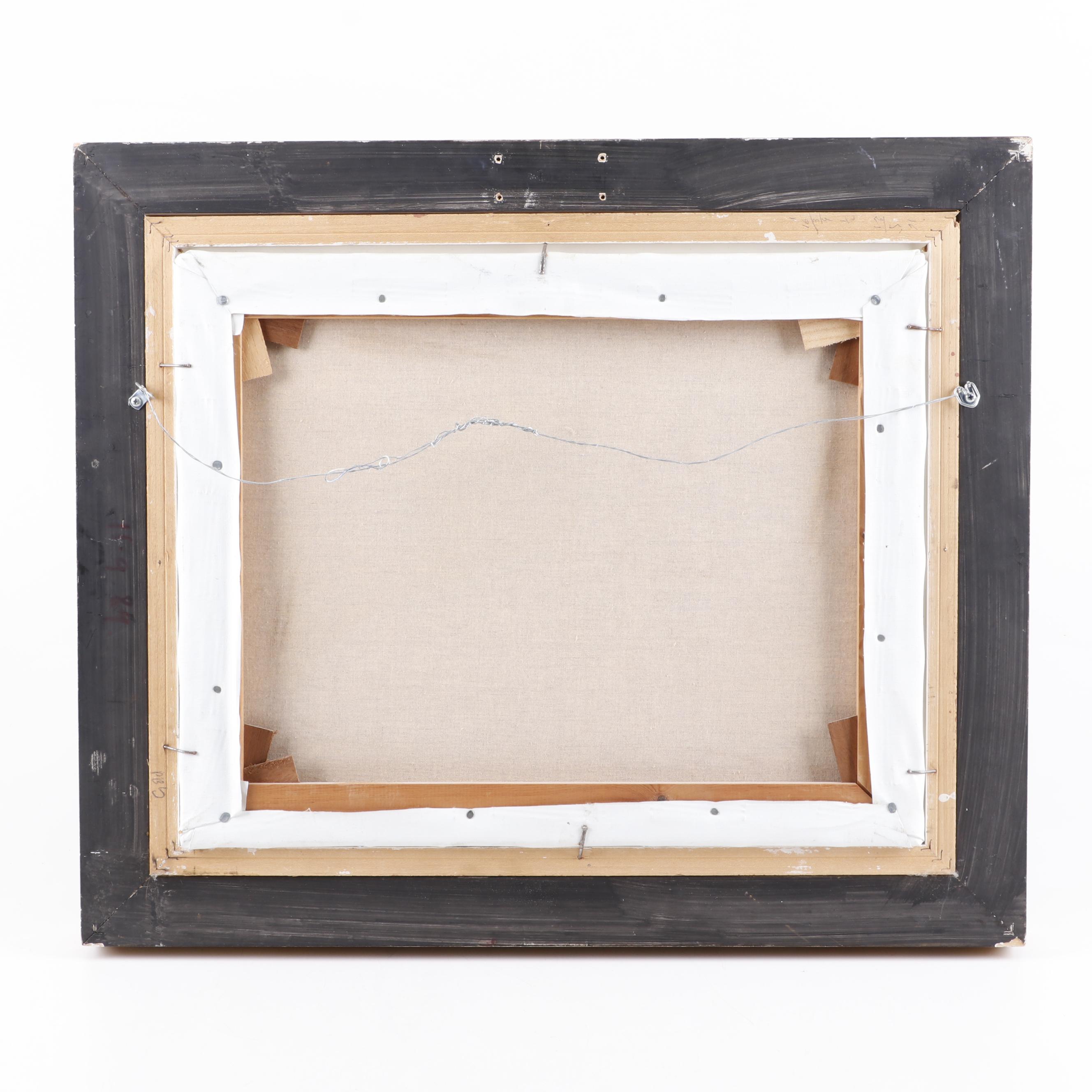 Alan Ellison Oil Painting of a Dog | EBTH