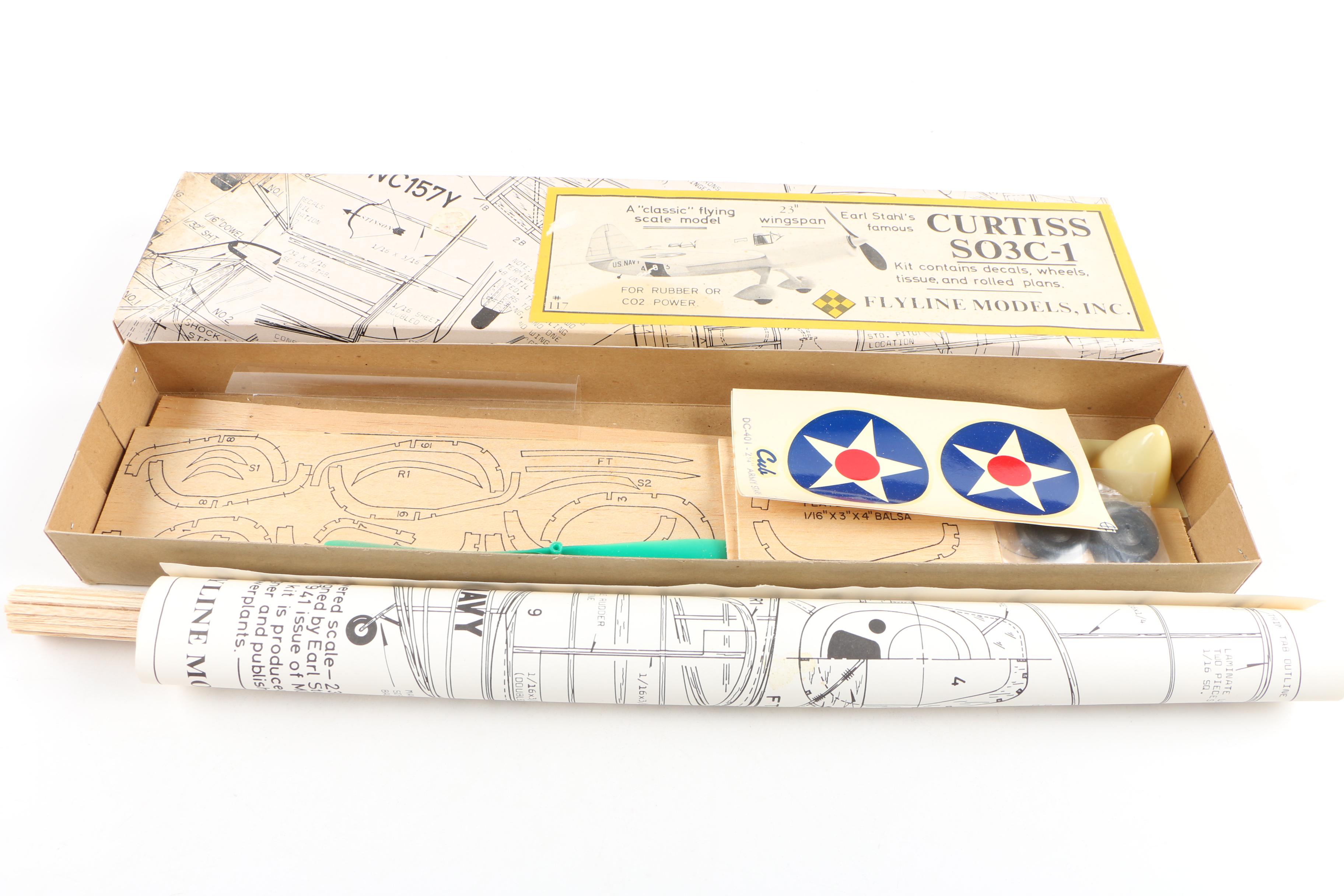 Vintage Balsa Wood Model Airplane Kits | EBTH