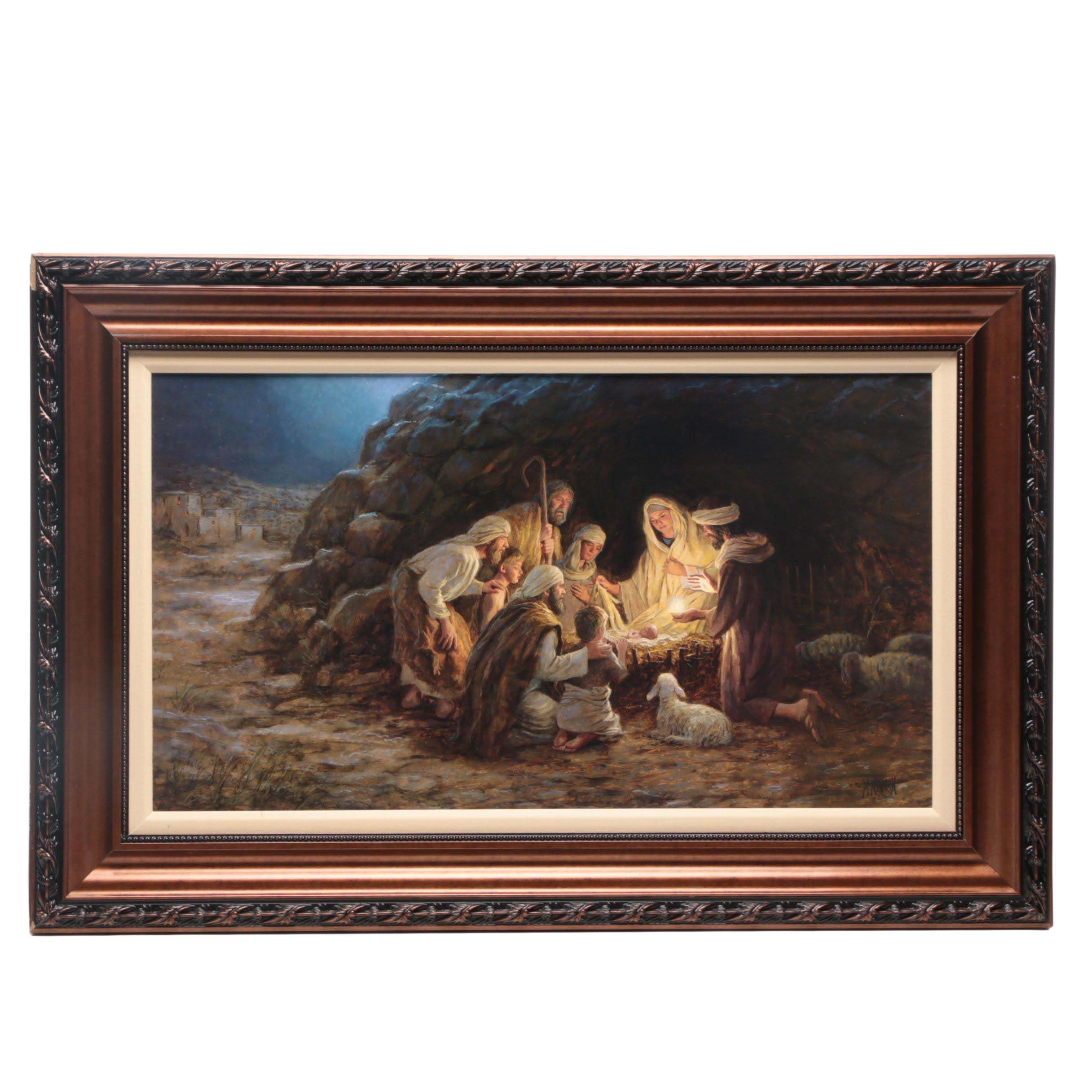 Offset Lithograph After Jon McNaughton "Nativity" | EBTH