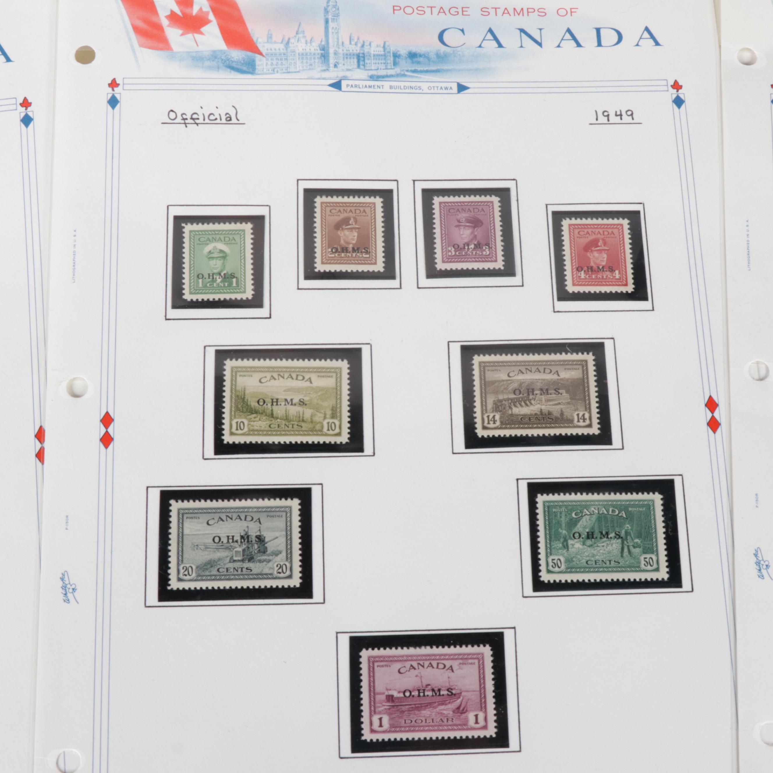 Canadian Stamp Collection | EBTH
