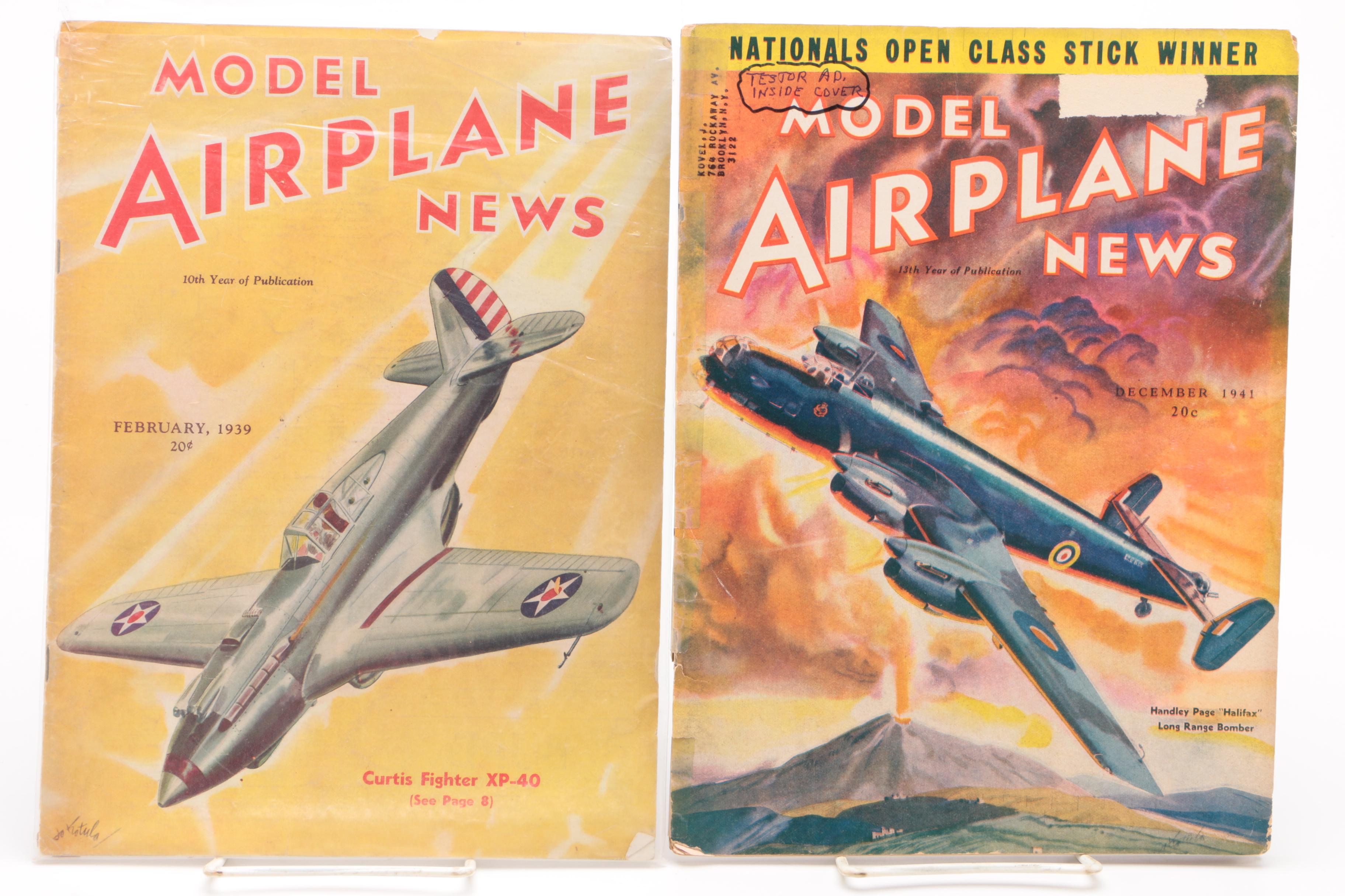 "Model Airplane News" and "Aero Modeller" Magazine Issues, 1930s–1960s ...