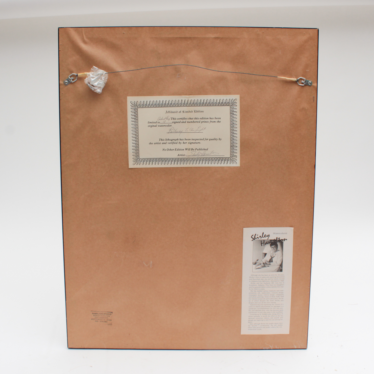 Shirley Hamilton Lithograph "Pathway to the Light" | EBTH