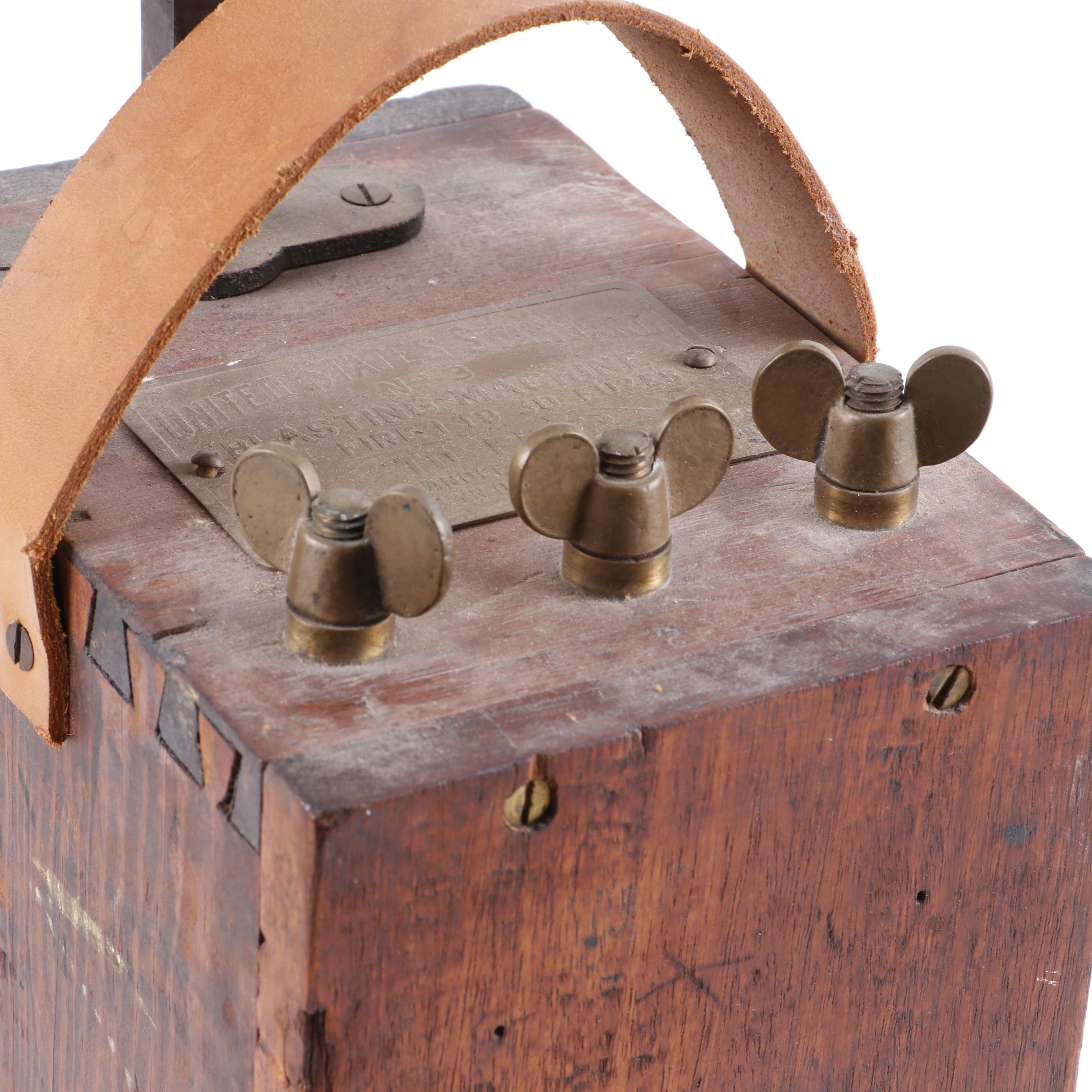 United States Standard No. 3 Blasting Machine, Late 19th Century | EBTH