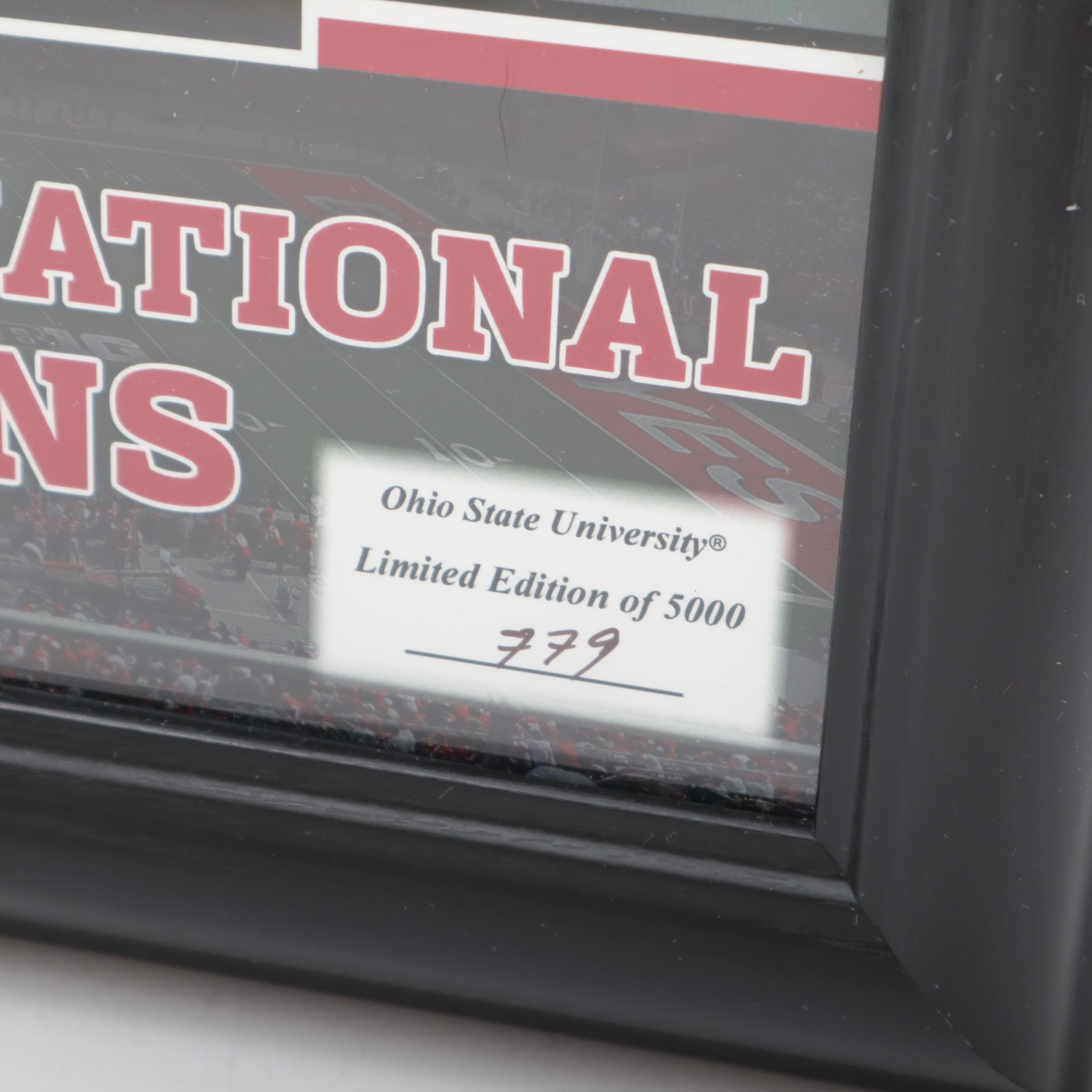 Highland Mint 2014 Limited Edition Ohio State Buckeyes Championship ...