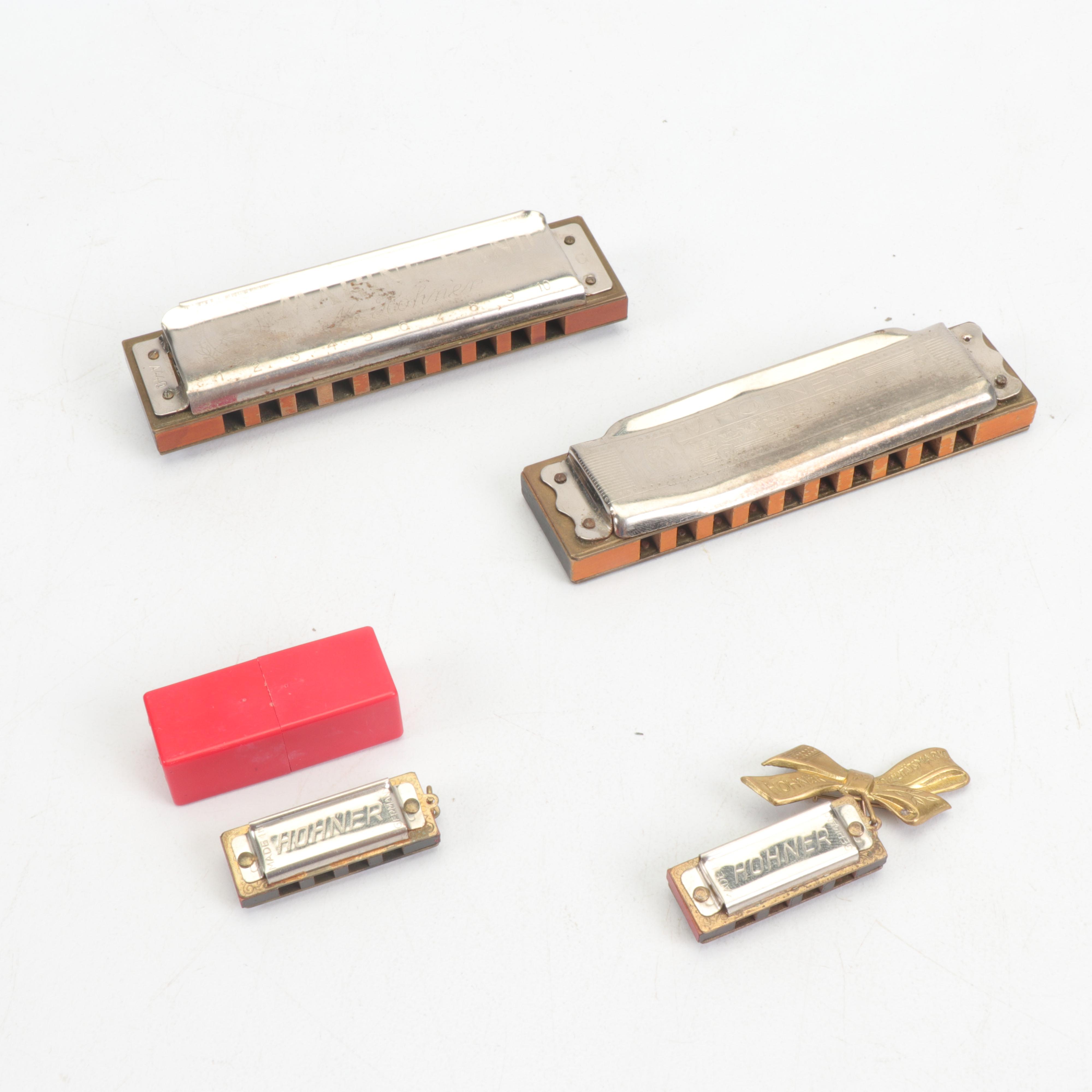 Hohrner Harmonicas Including Miniature "Little Lady," Vintage | EBTH