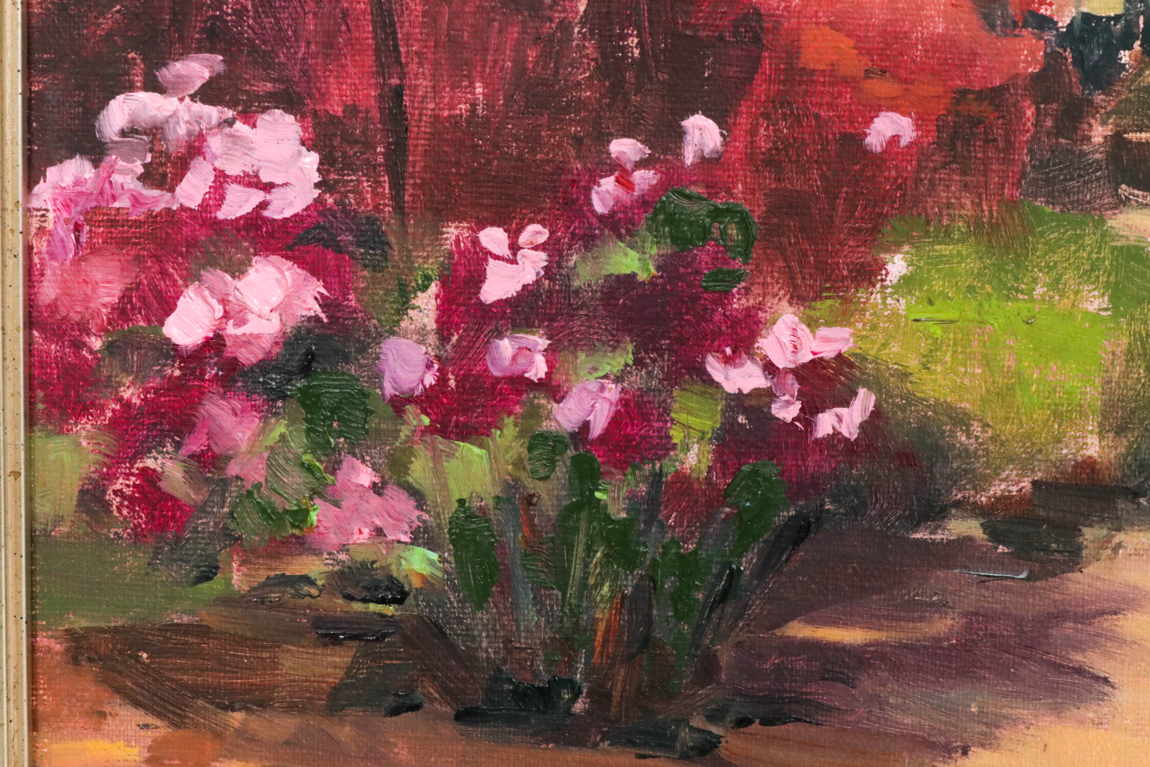 Audrey Hackman Impressionist Style Landscape Oil Painting | EBTH