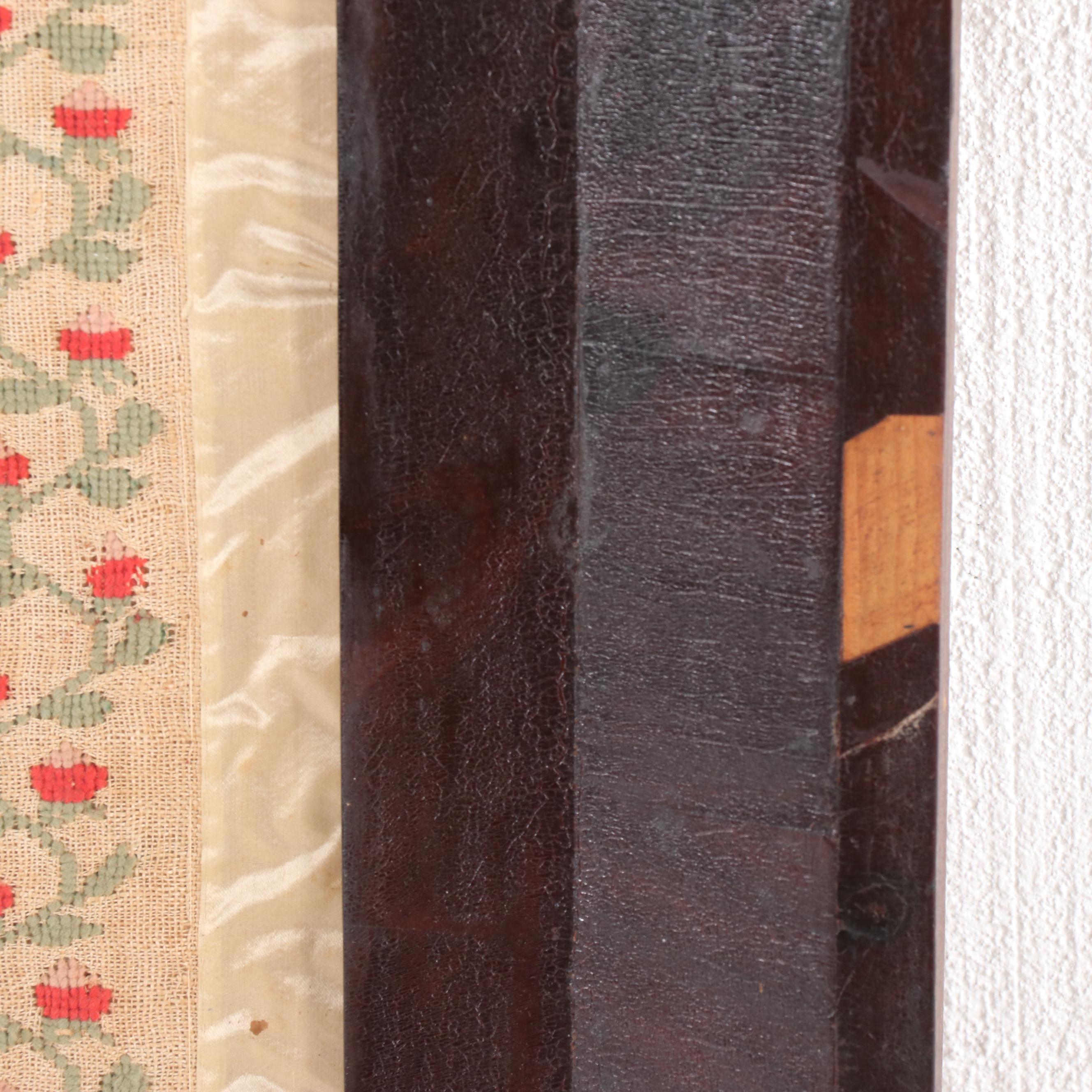 Rebecca Shepler American Genealogical Cross-Stitch Sampler, 1843 | EBTH