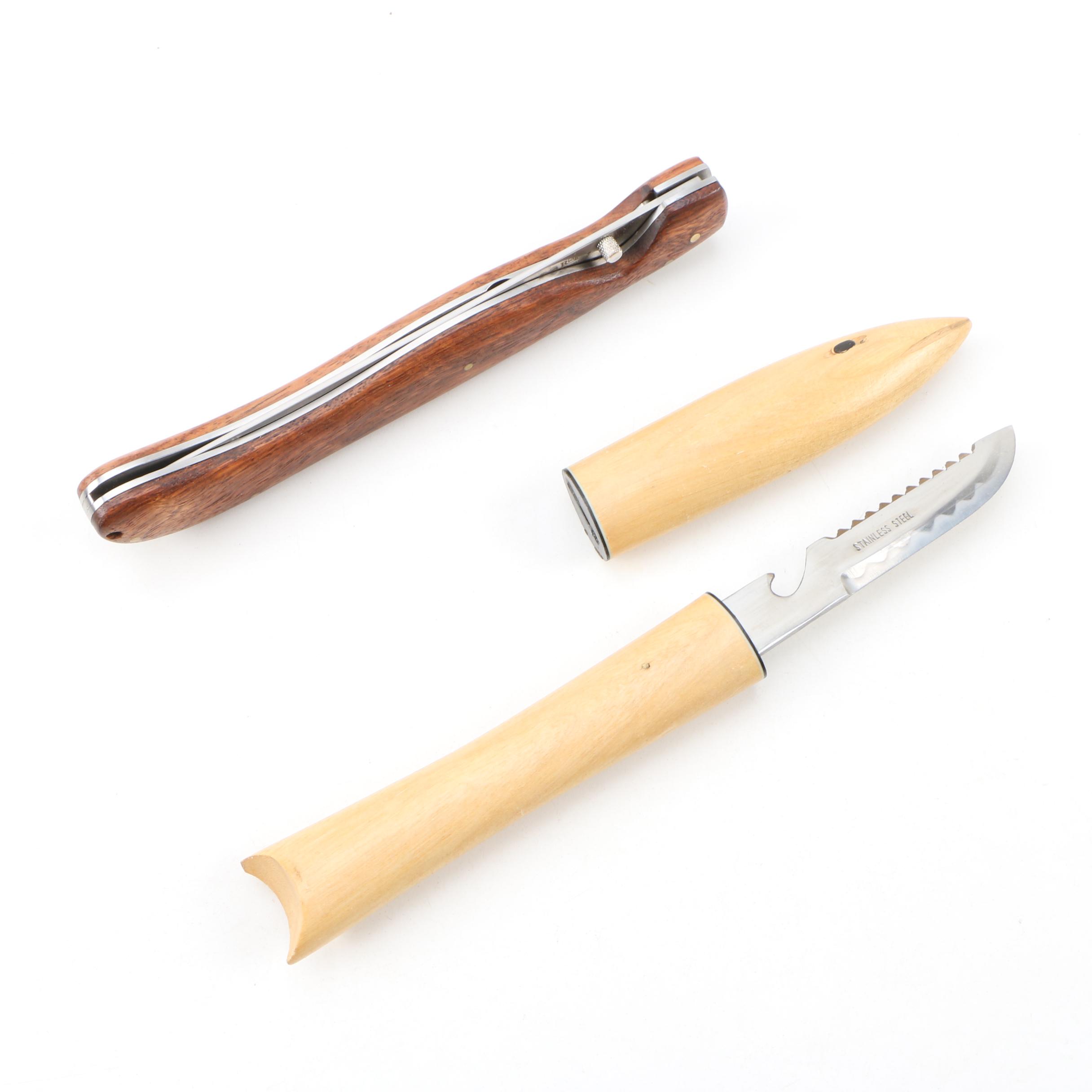 Floating Fish Knife and Ridge Runner Fillet Knife | EBTH