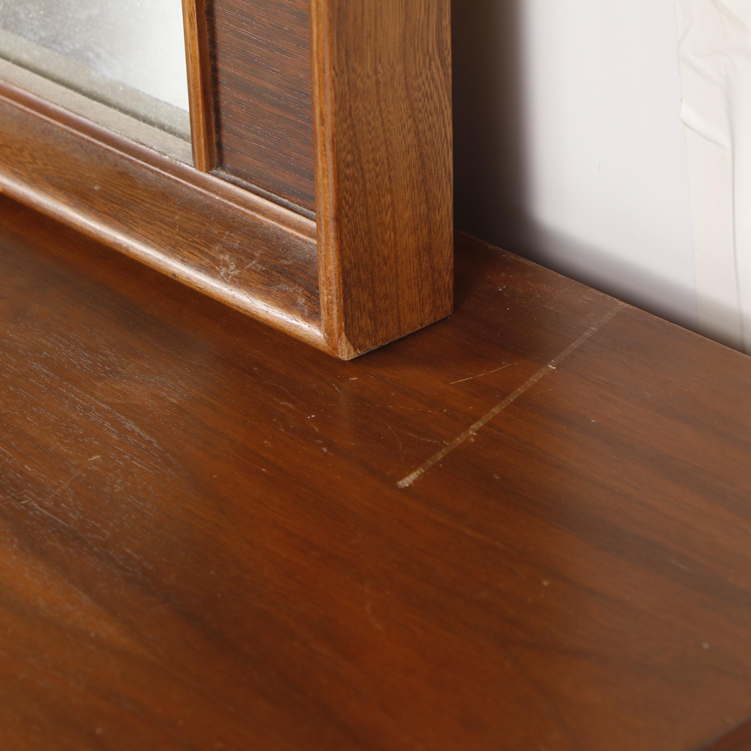 Kent Coffey Perspecta Dresser in Walnut with Mirror | EBTH