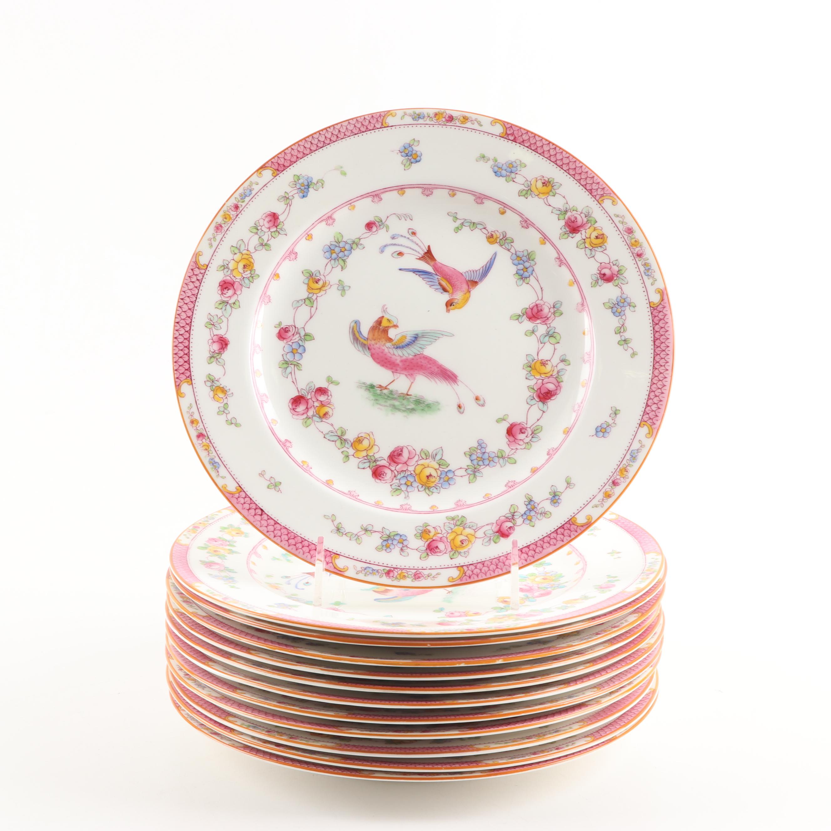 George Jones & Sons "Paradise Pink" Porcelain Dinnerware, Circa 1920 | EBTH
