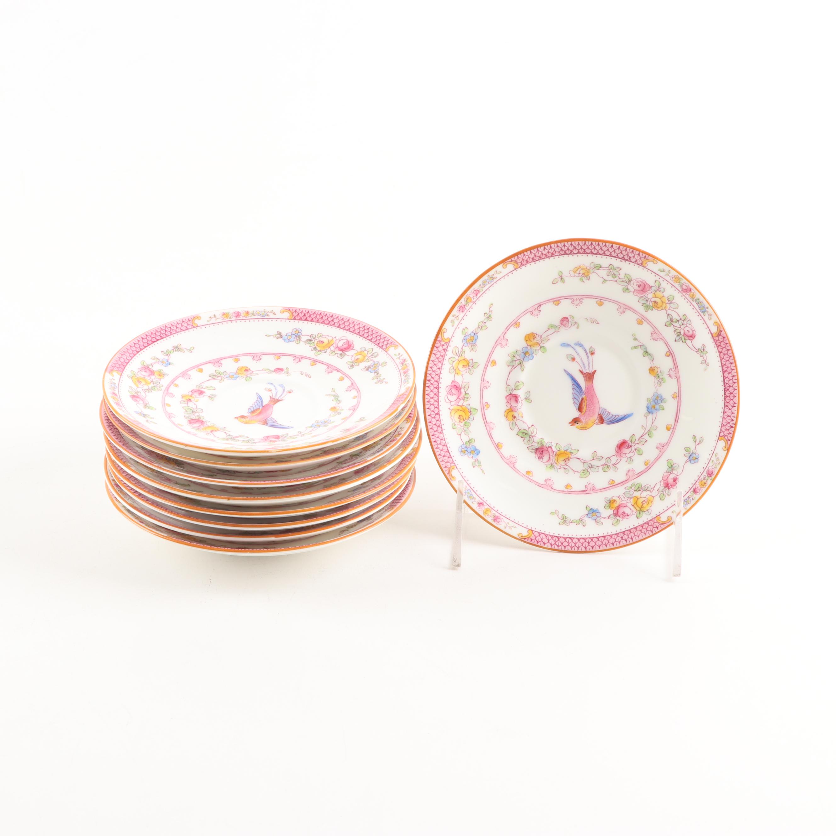 George Jones & Sons "Paradise Pink" Porcelain Dinnerware, Circa 1920 | EBTH