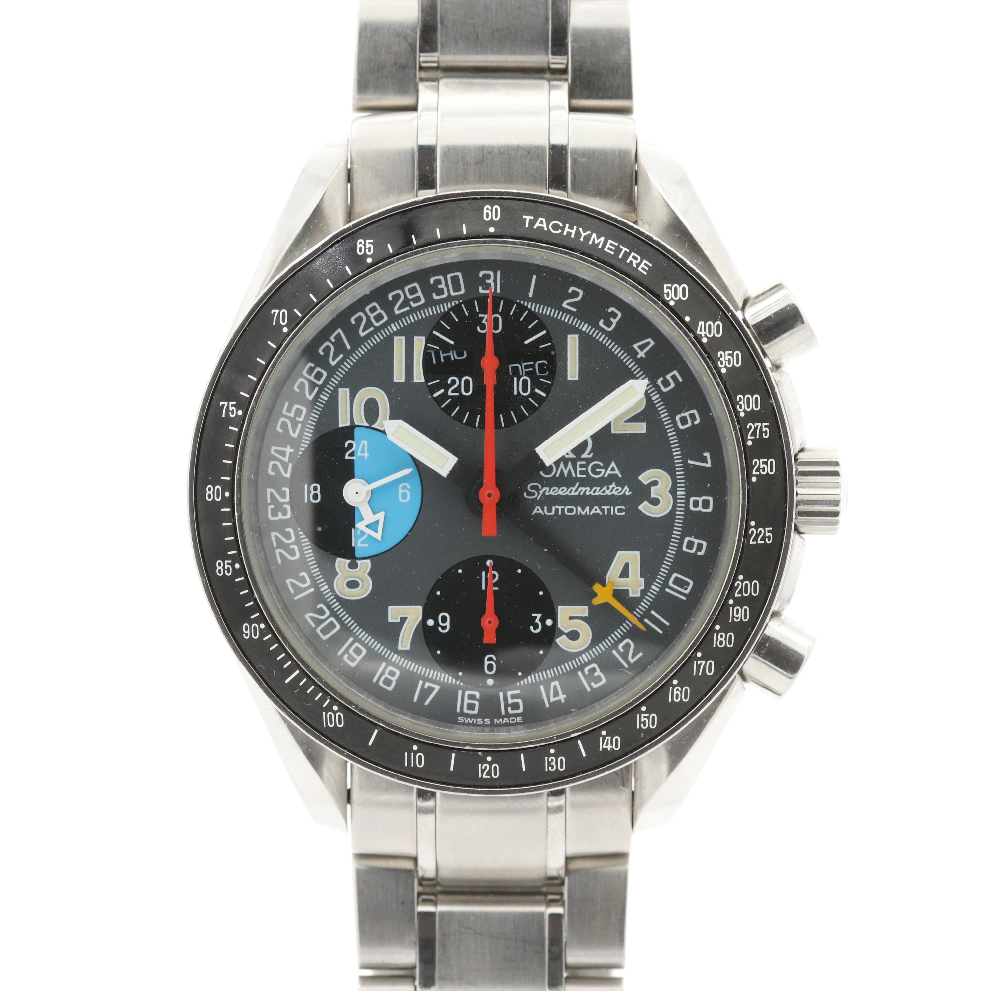 Omega Speedmaster MK40 Stainless Steel Automatic Chronograph Wristwatch ...