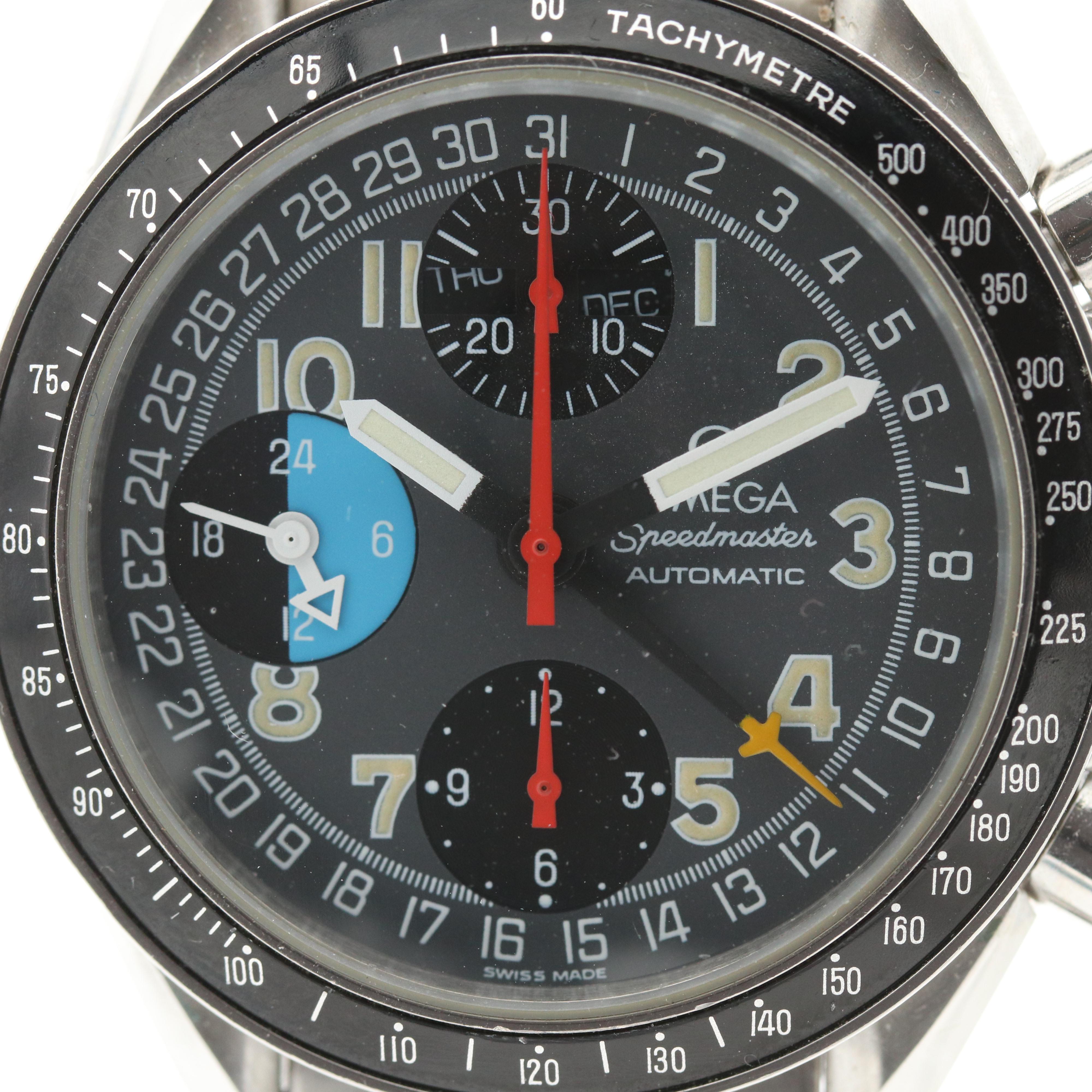 Omega Speedmaster MK40 Stainless Steel Automatic Chronograph Wristwatch ...