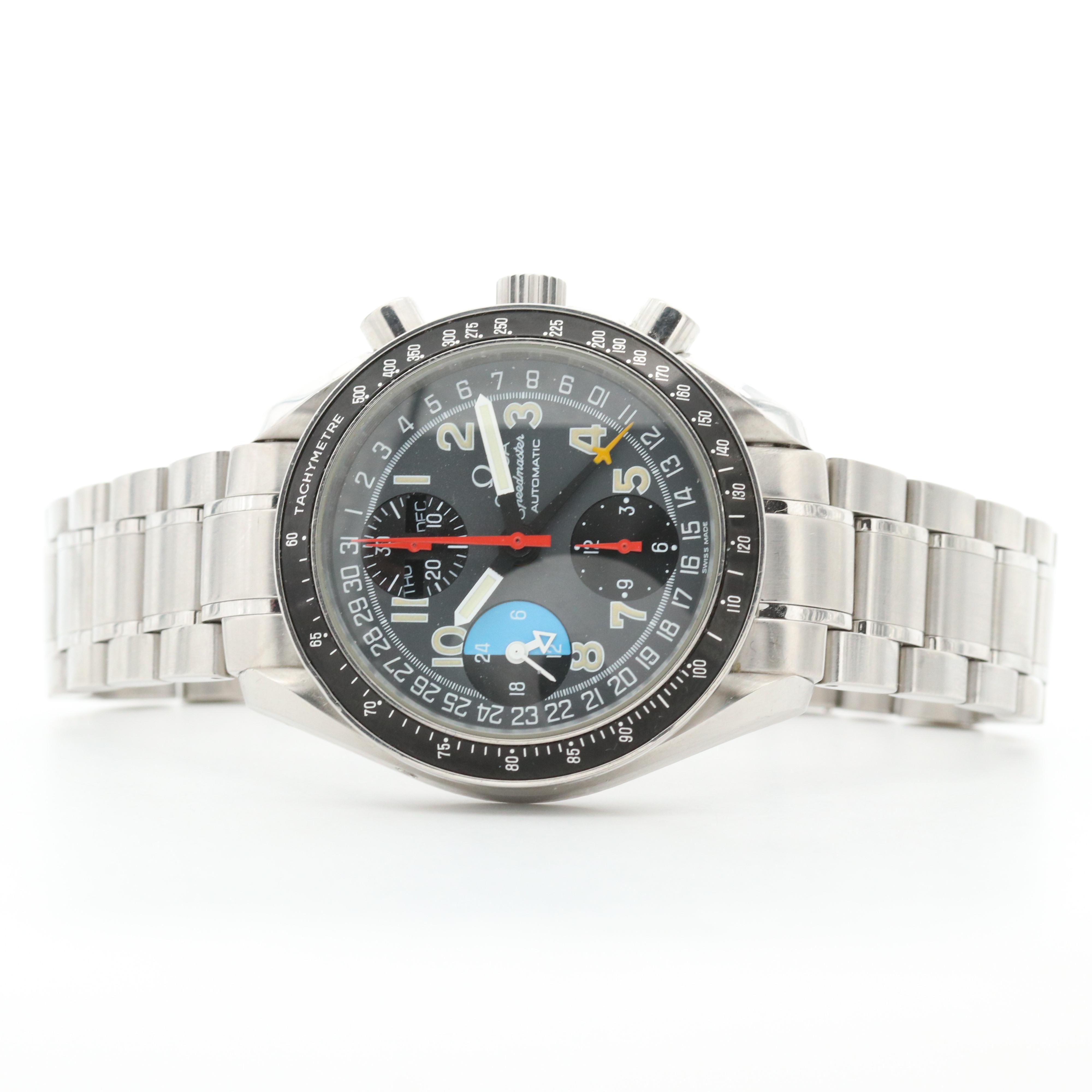 Omega Speedmaster MK40 Stainless Steel Automatic Chronograph Wristwatch ...