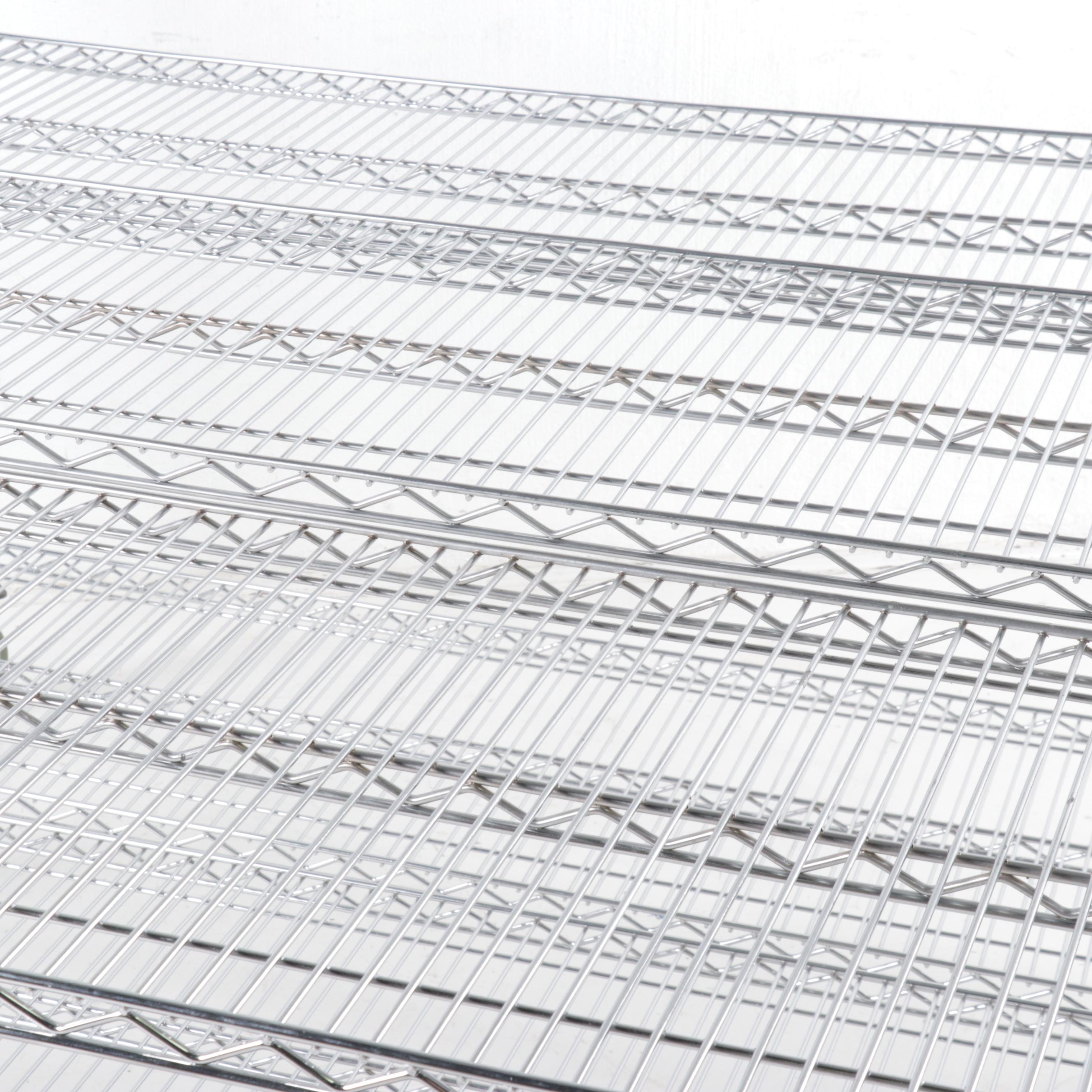 Uline Metal Industrial Rolling Storage Shelves | EBTH