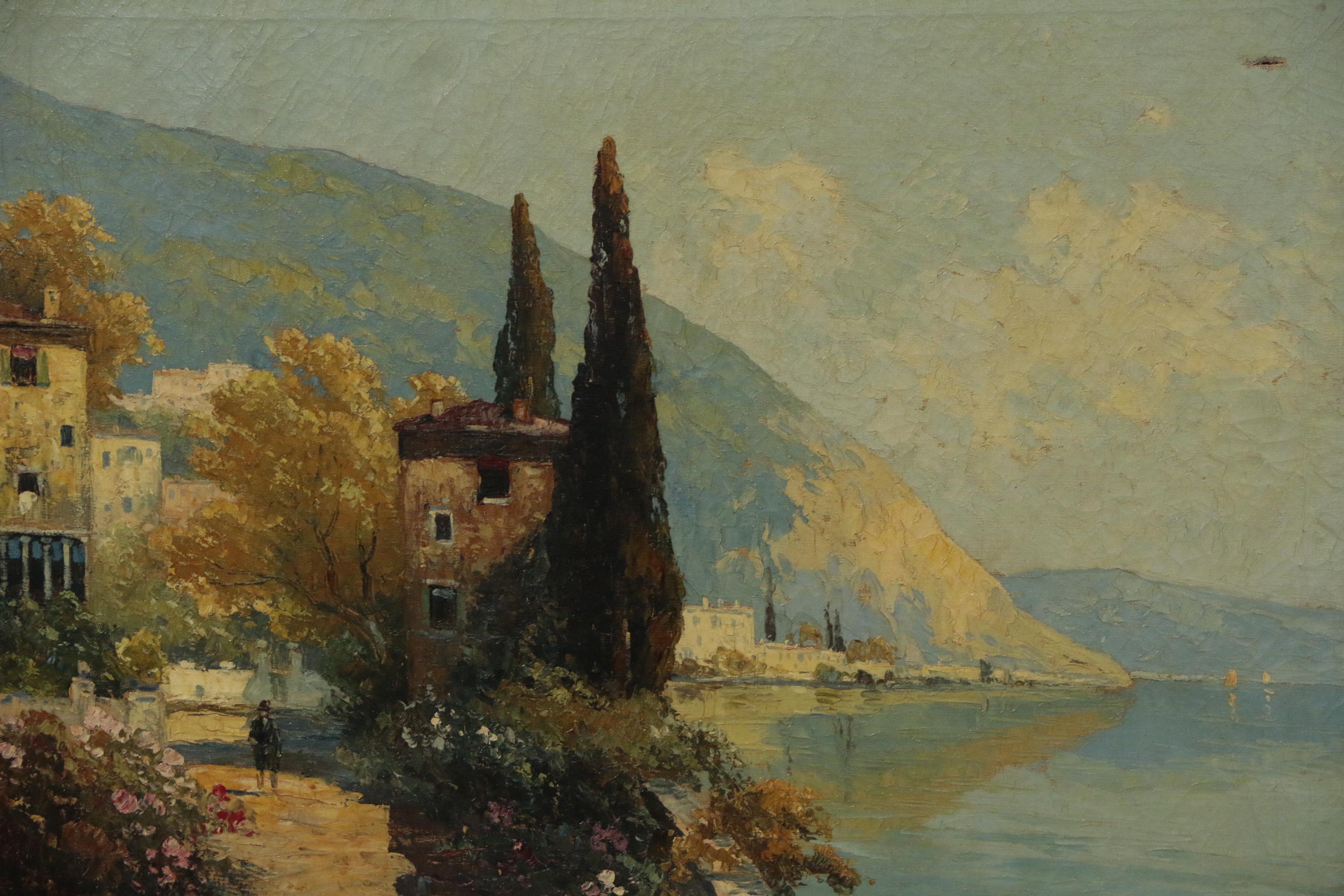 Rudolf Weber Continental Landscape Oil Painting | EBTH