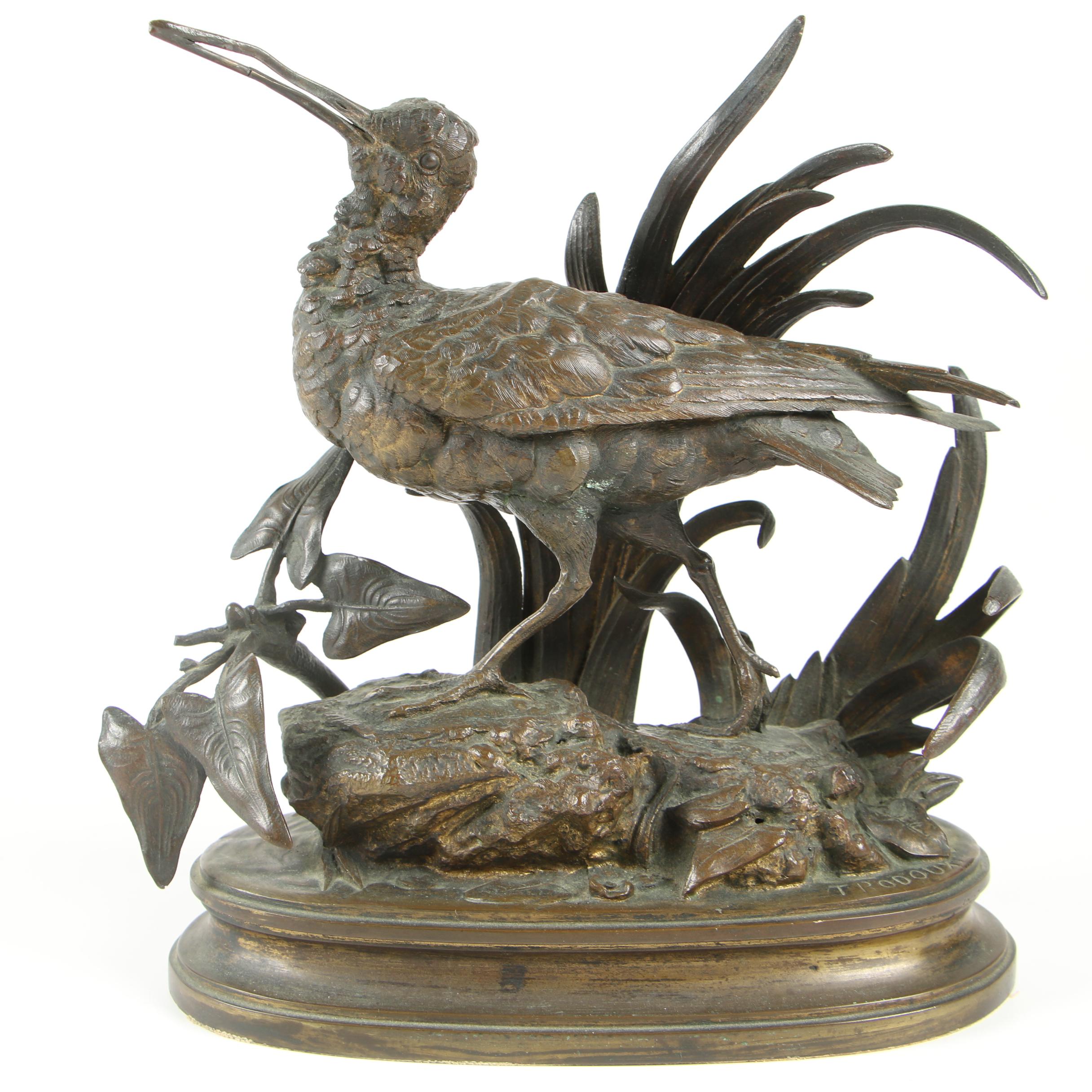 Henri Emile Adrien Trodoux Bronze Sculpture "Schlammläufer", 19th ...