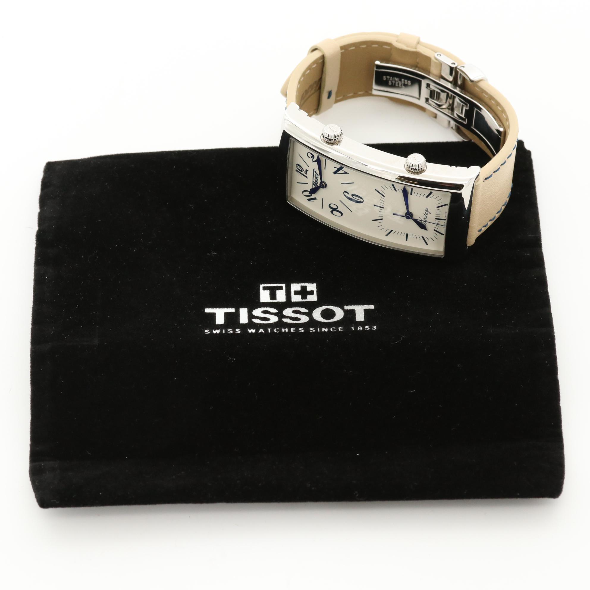 Tissot Heritage Dual Time Stainless Steel Quartz Wristwatch | EBTH