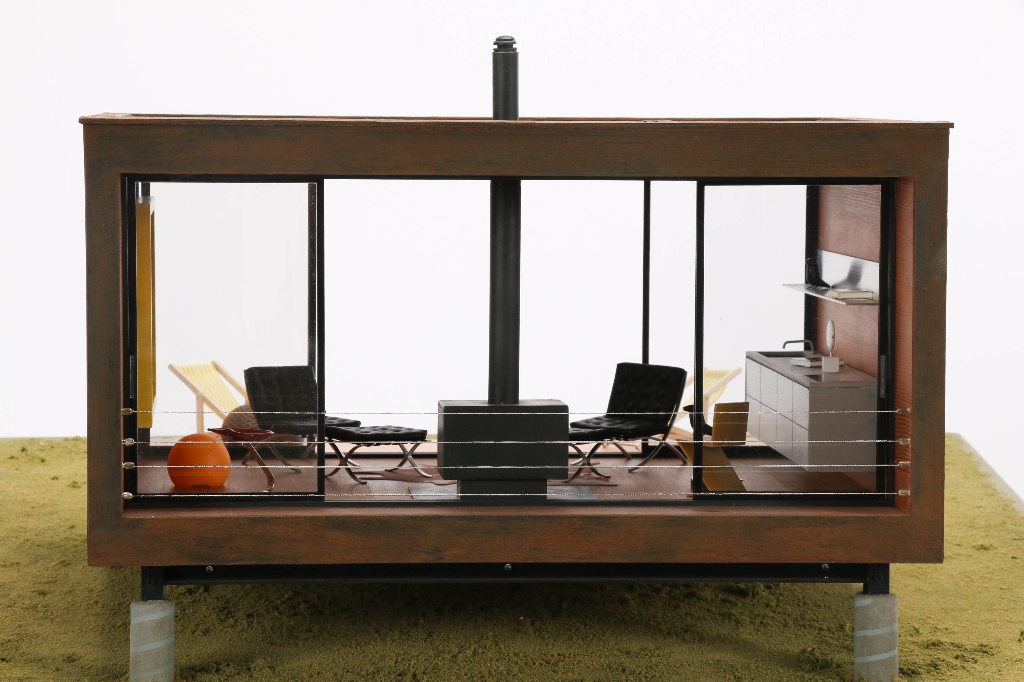 Paris Renfroe Modernist WeeHouse Model from Milwaukee Art Museum, 2011 ...