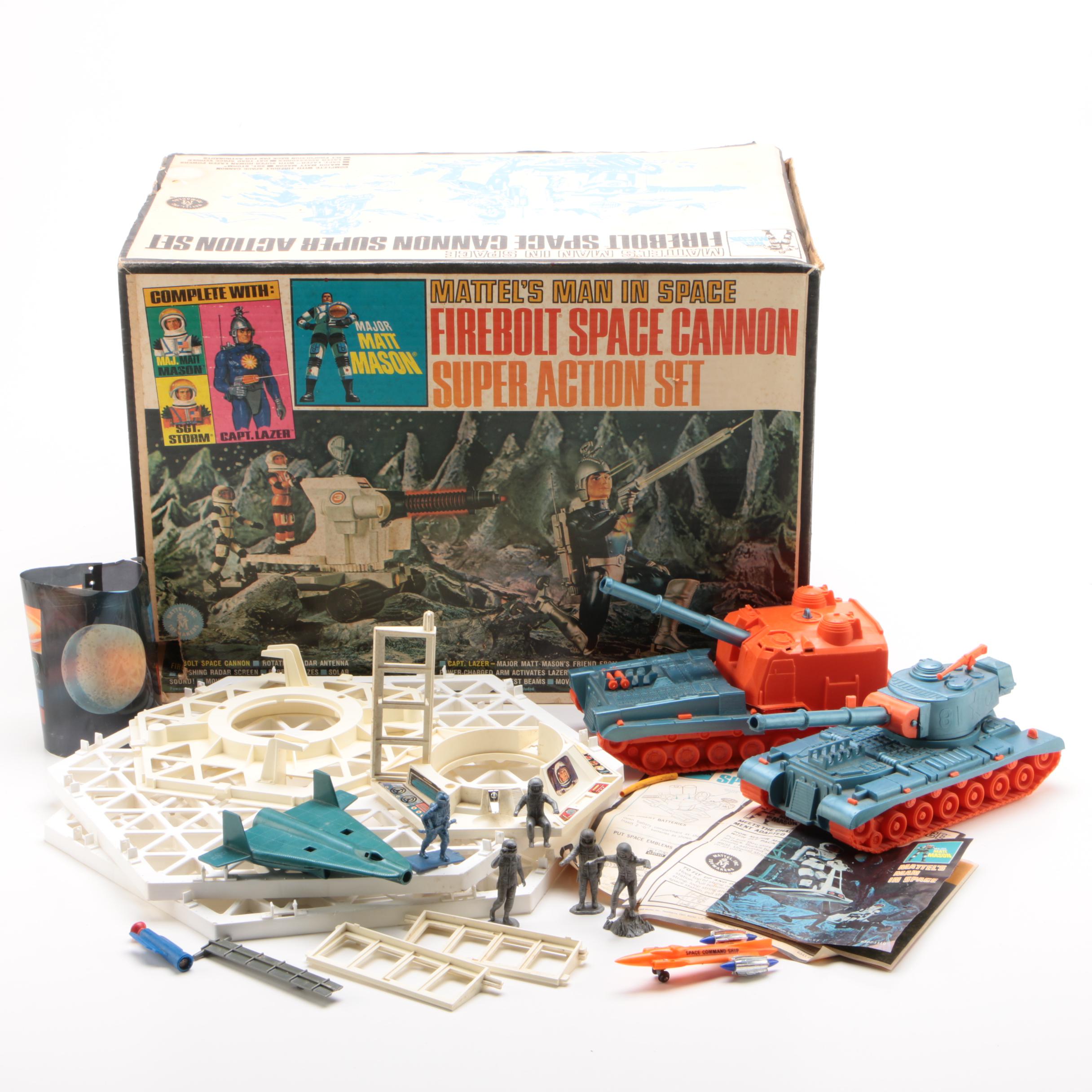 Mattel Major Matt Mason Space Playset in Original Packaging, 1968 | EBTH