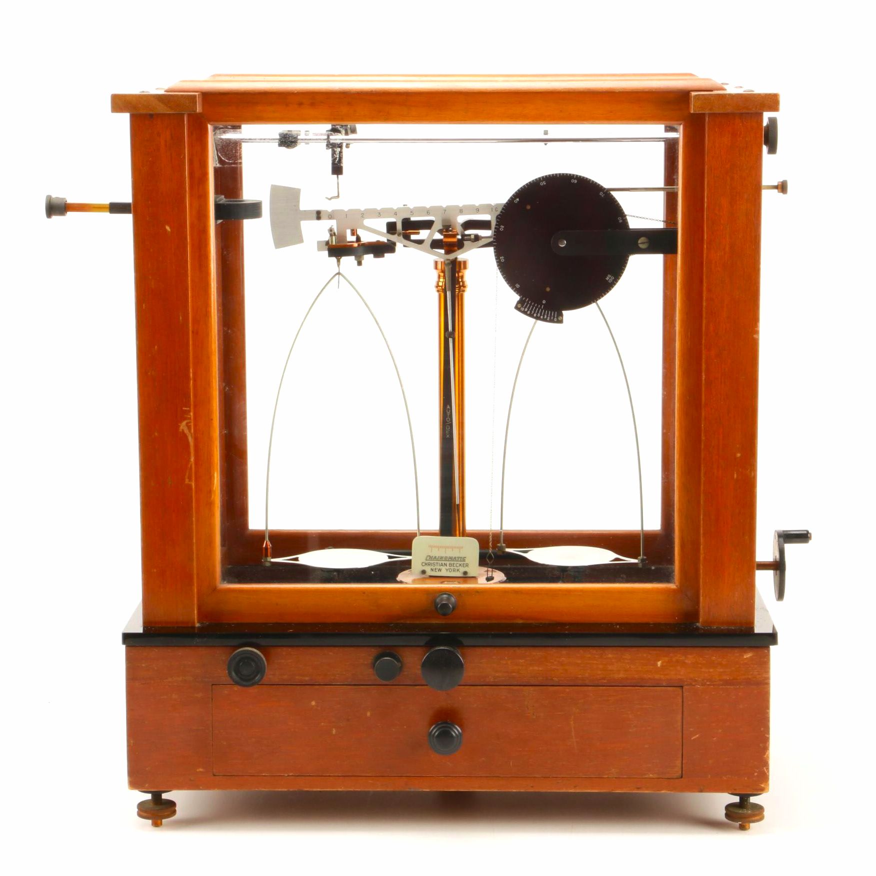 Christian Becker "Chainomatic" Analytical Balance Scale, Early 20th ...