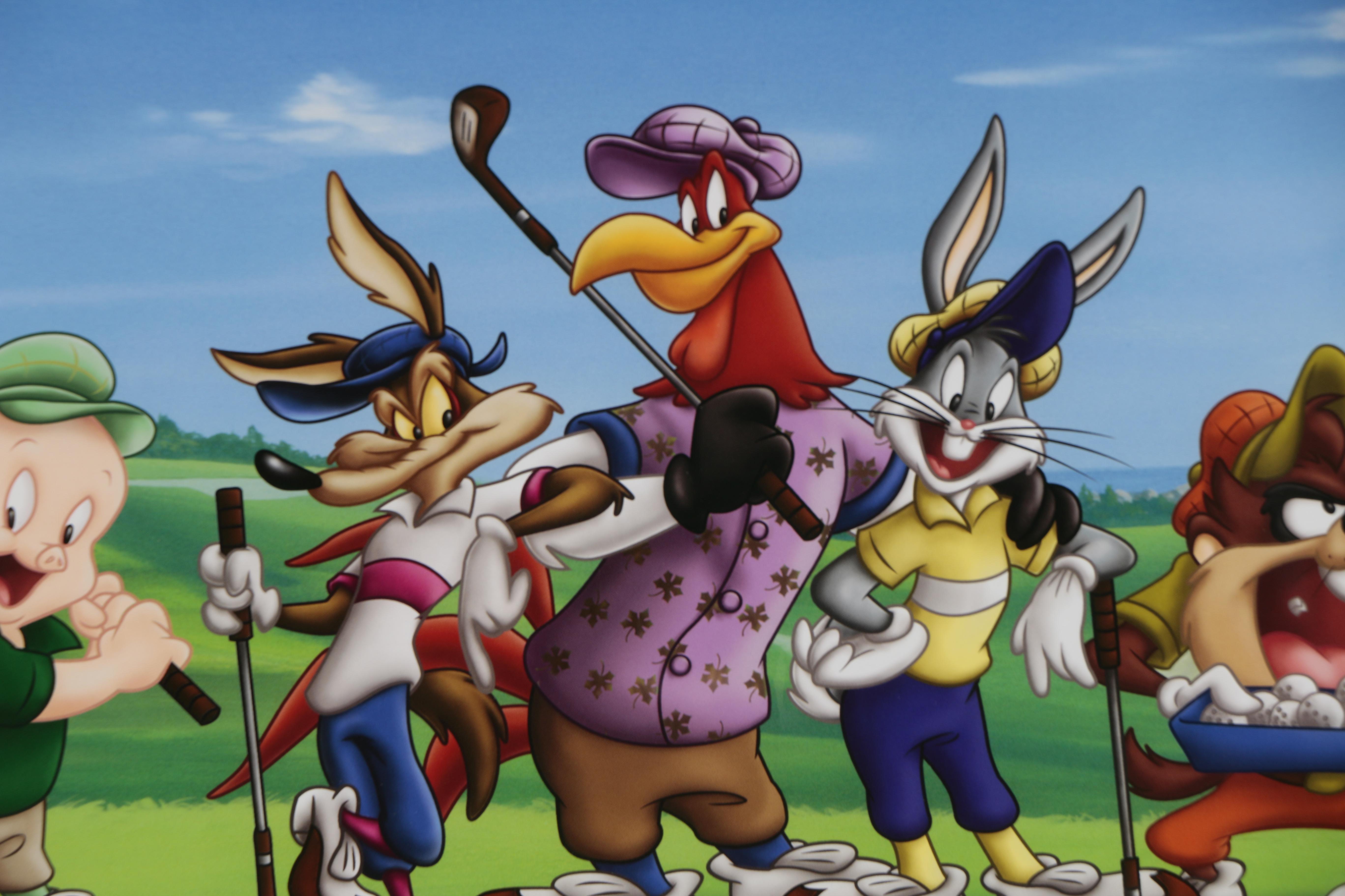 Looney Tunes Golf Limited Edition Offset Lithograph "A Day at the Links ...