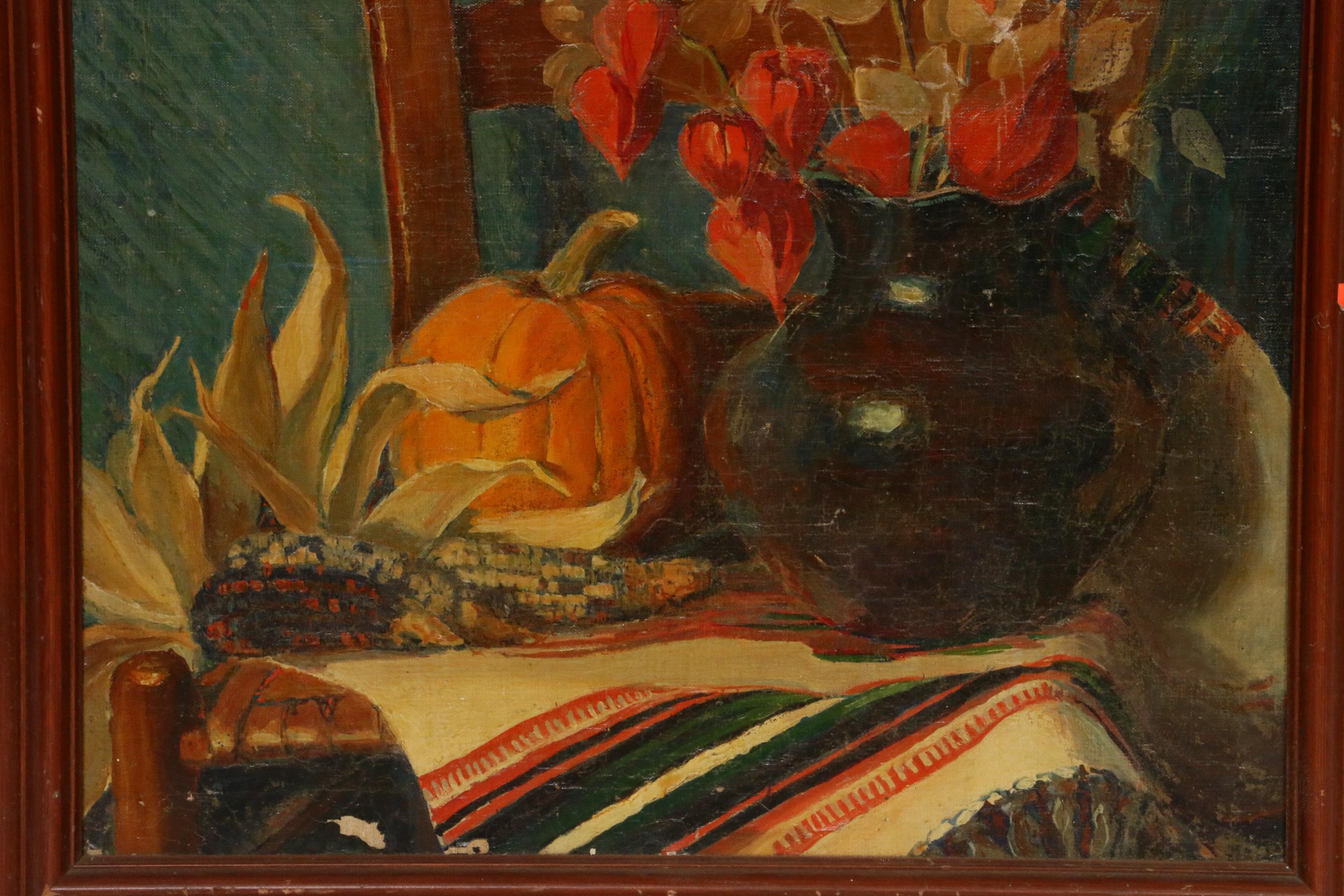 A.C. Gentry Oil Painting "Tyler, TX" | EBTH