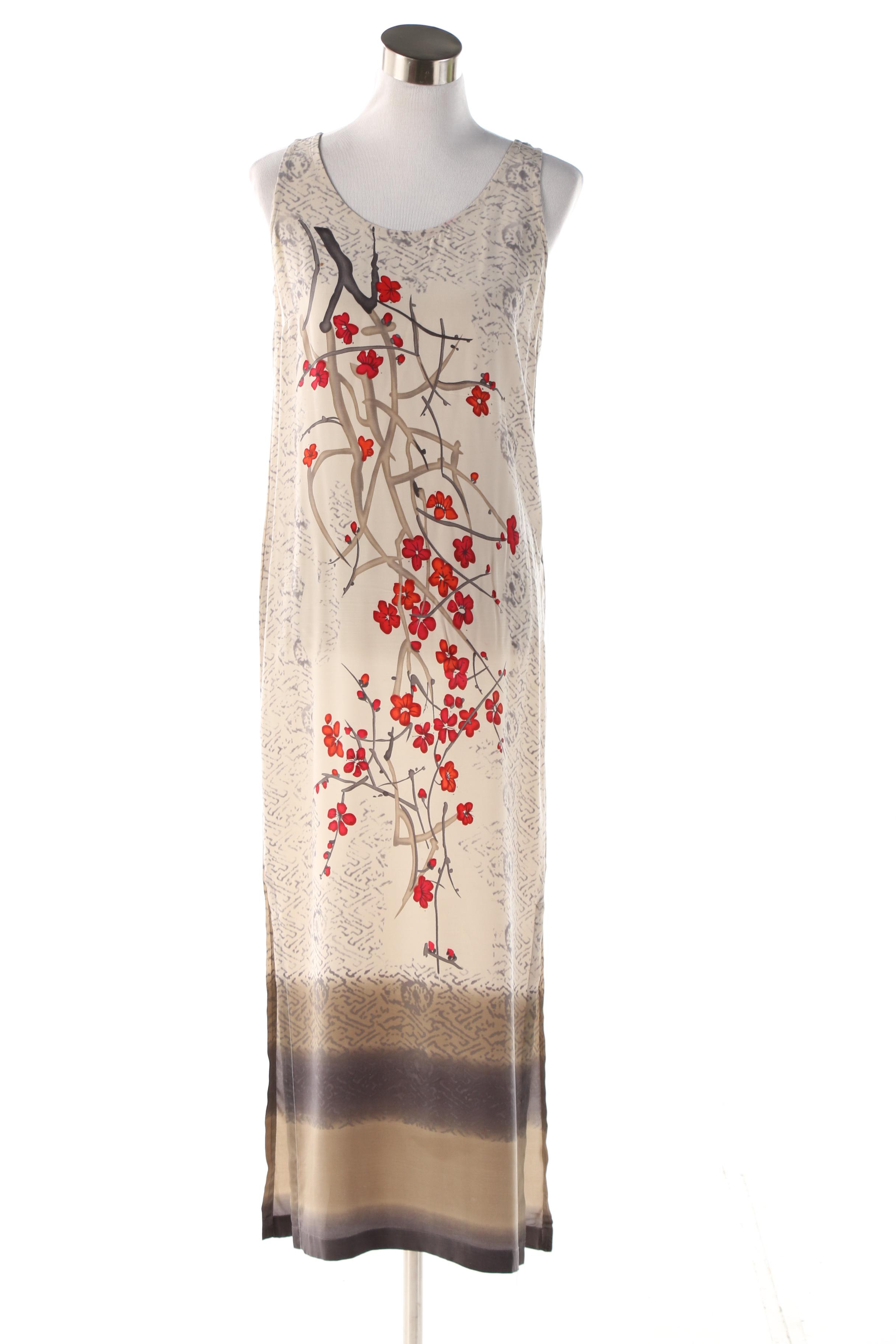 Harari Asian Dancer Print Silk Dress, Anne Klein, Da-Nang, and Chico's ...