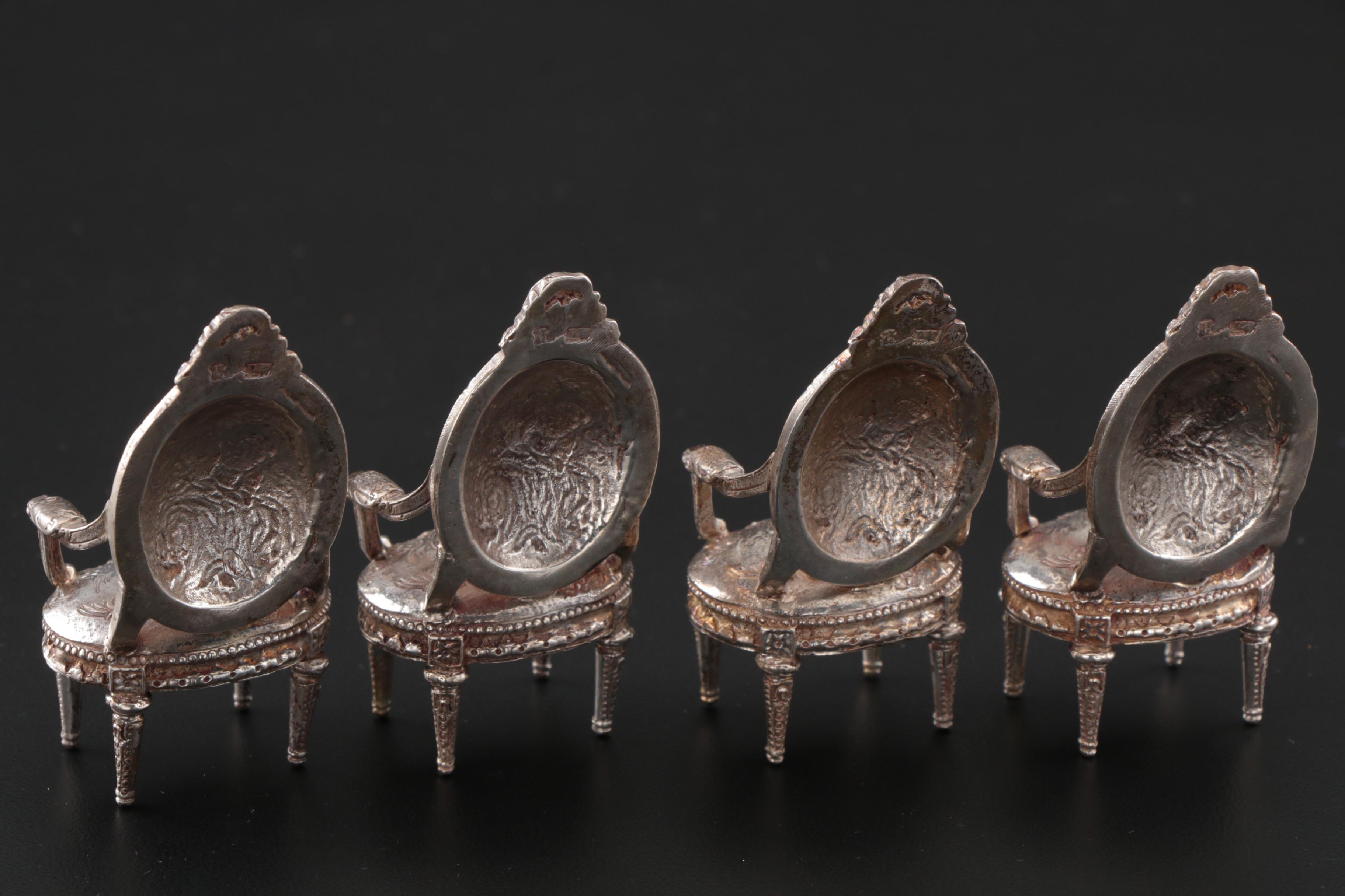 Simon Rosenau Dutch Baroque 800 Miniature Parlor Table and other ...